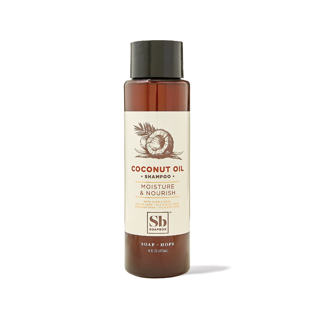 Coconut Oil Moisture & Nourish Shampoo 16oz by Soapbox | Shampoo| Sally ...