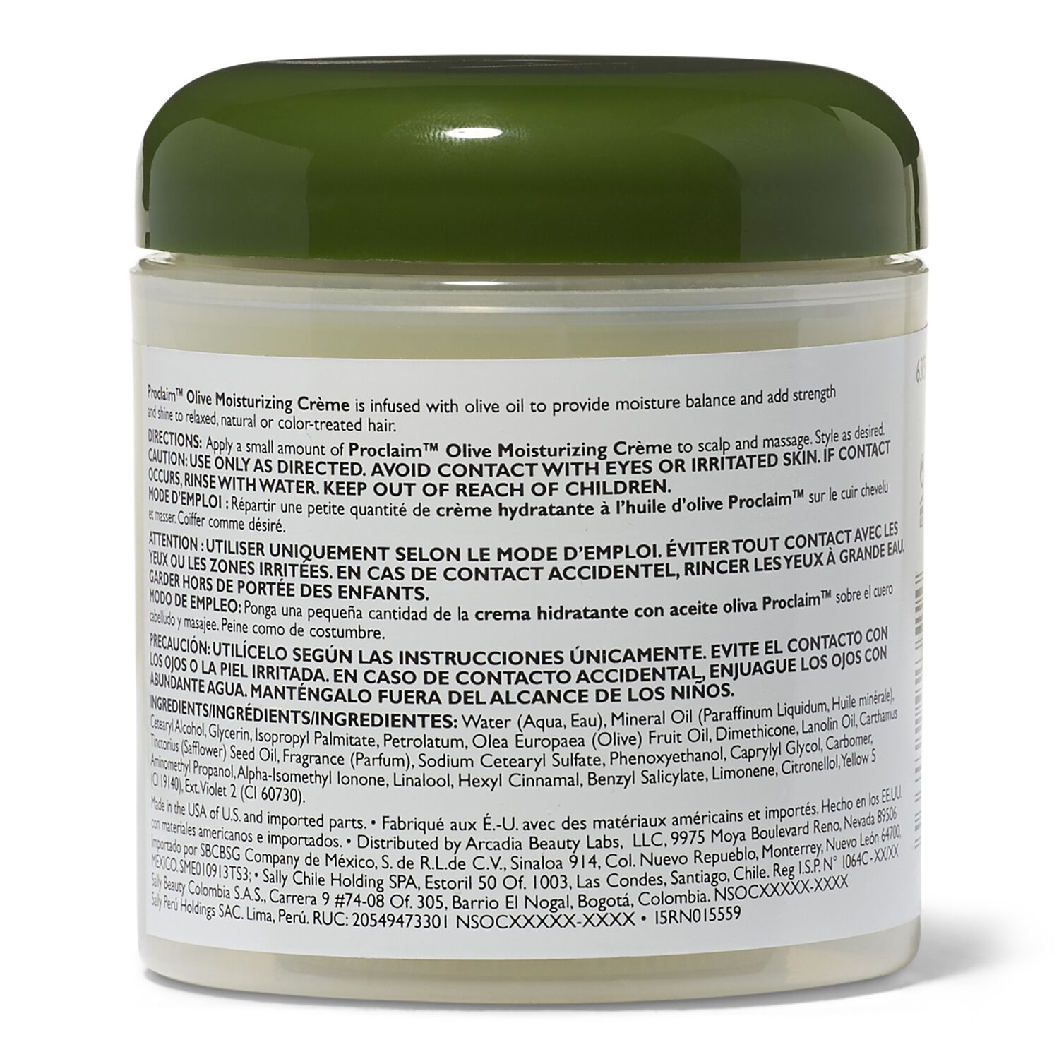 Proclaim Olive Moisturizing Leave-In Creme | Styling Product ...