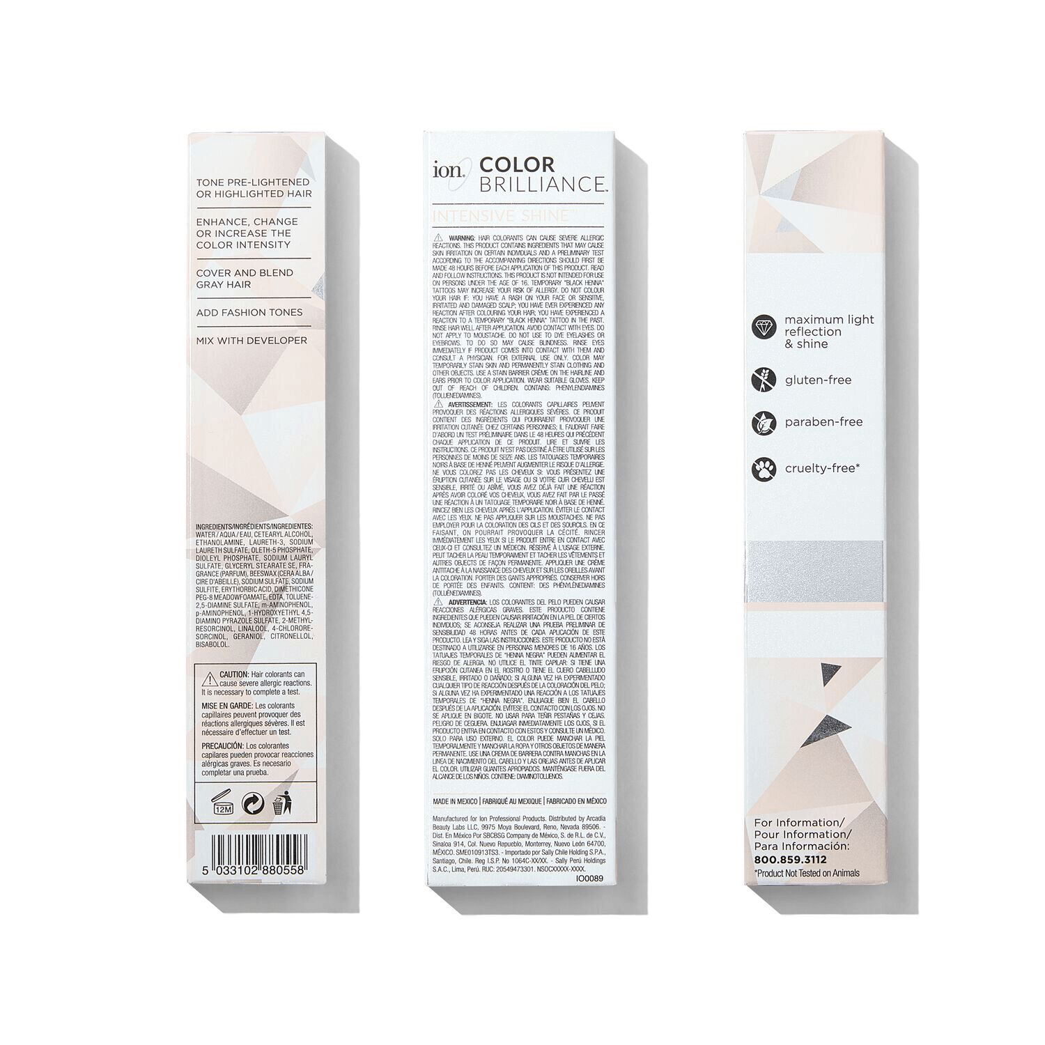 ion Strawberry Milk Bright White Creme Toners by Color Brilliance ...