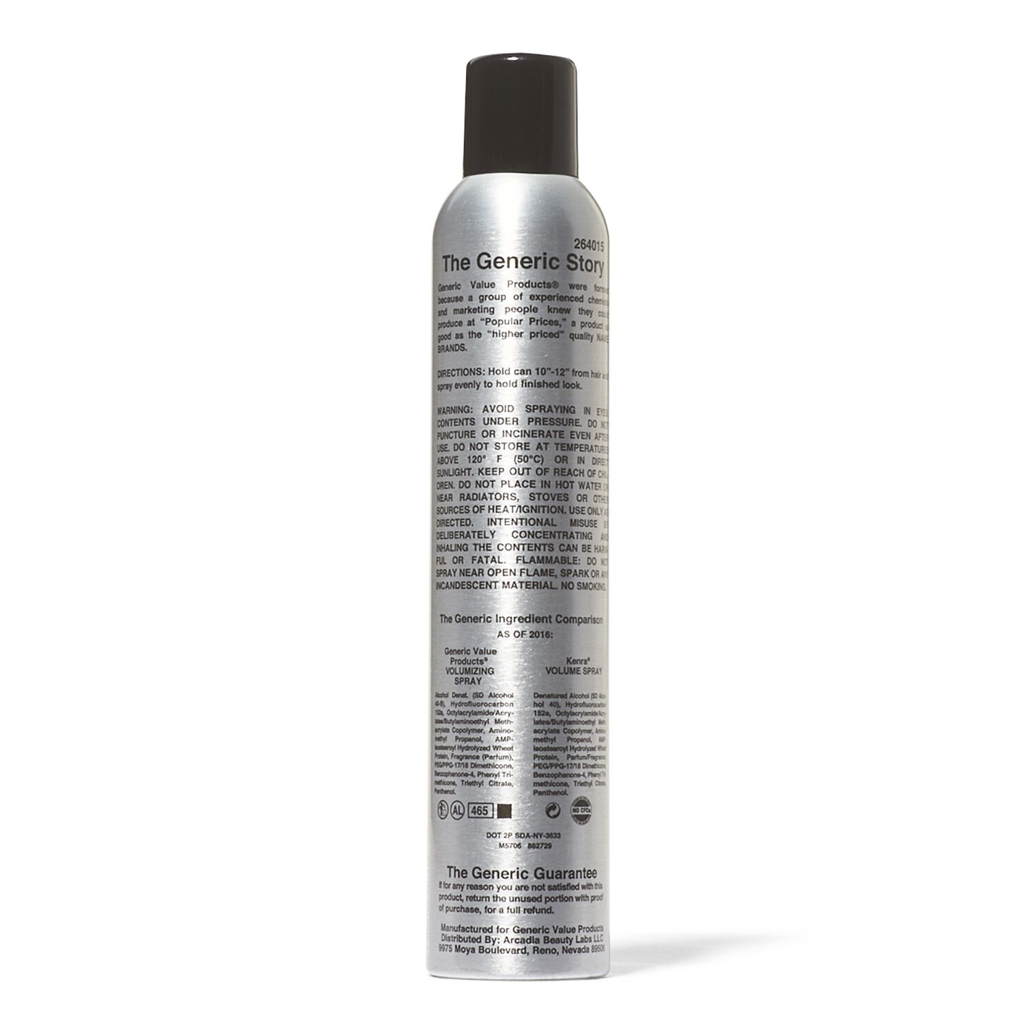 GVP Volumizing Spray Compare to Kenra Volume Spray 1 oz