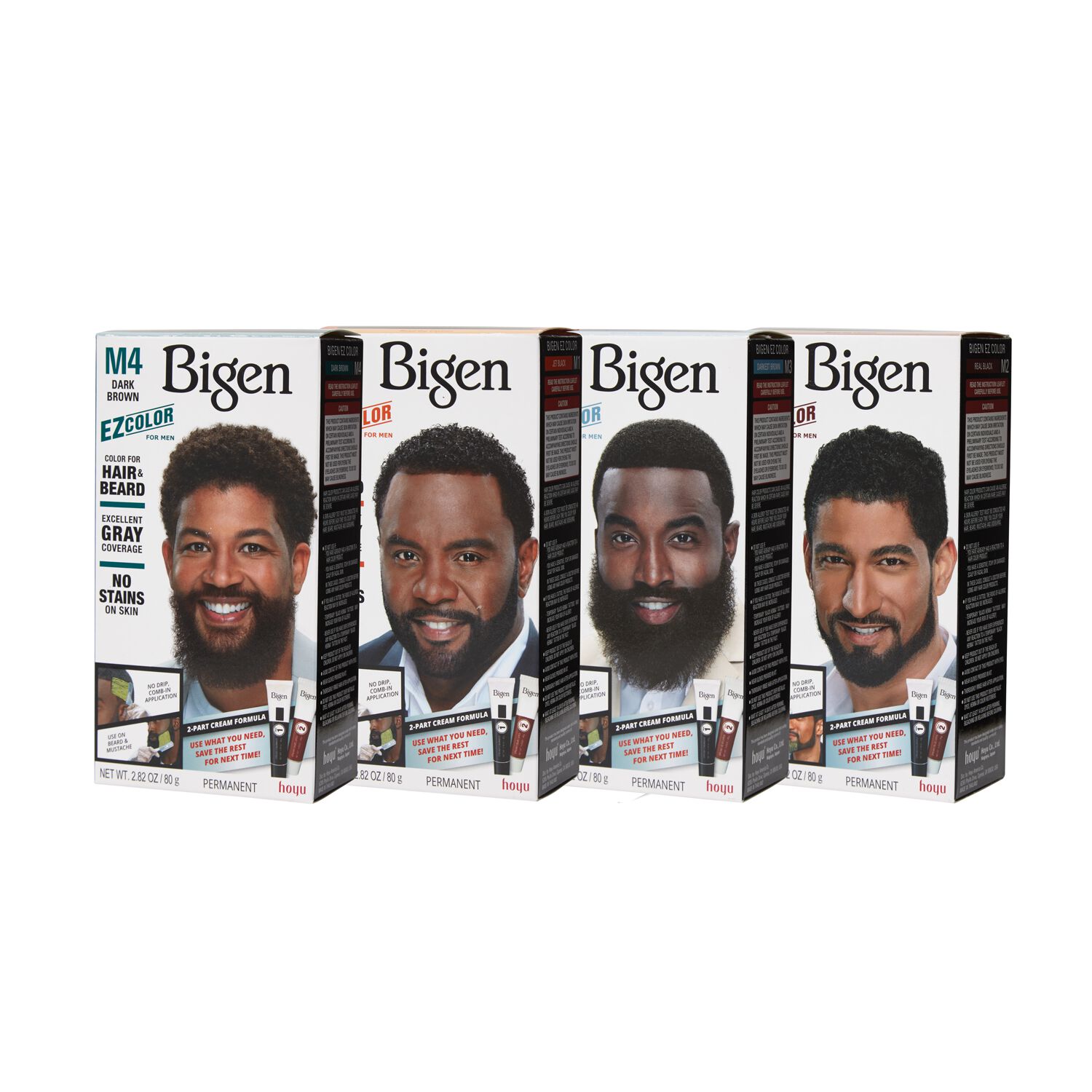 Bigen Men's EZ Permanent Hair Color | Hair Colors