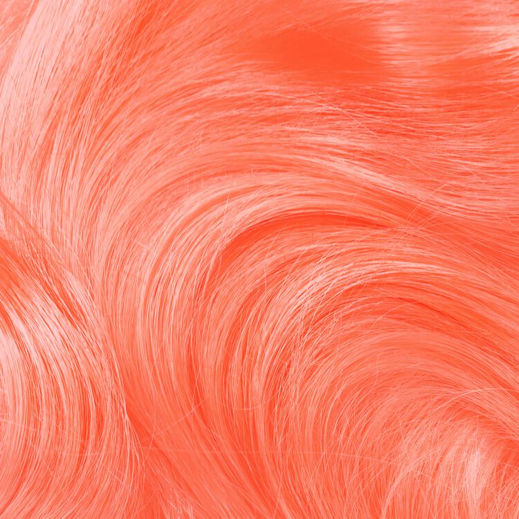 Unicorn Hair Neon Peach Semi Permanent Full Coverage Hair Color Sally Beauty