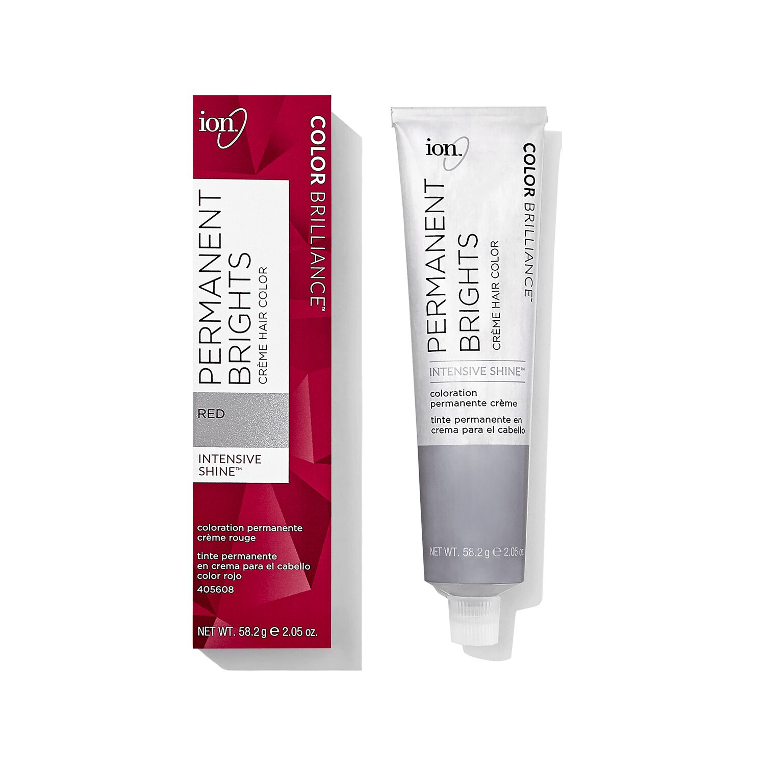 ion Color Brilliance Permanent Brights Creme Hair Color Red