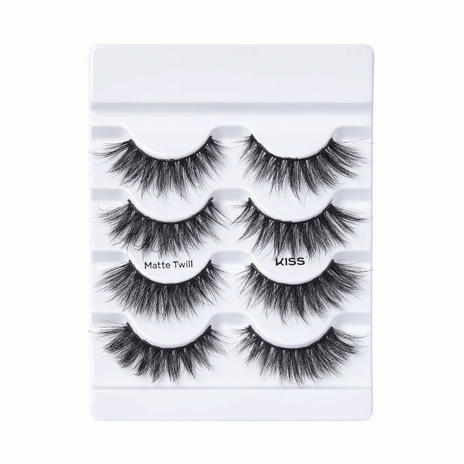 KISS Lash Couture Matte Black Multipack - Matte Twill | False Eyelashes ...