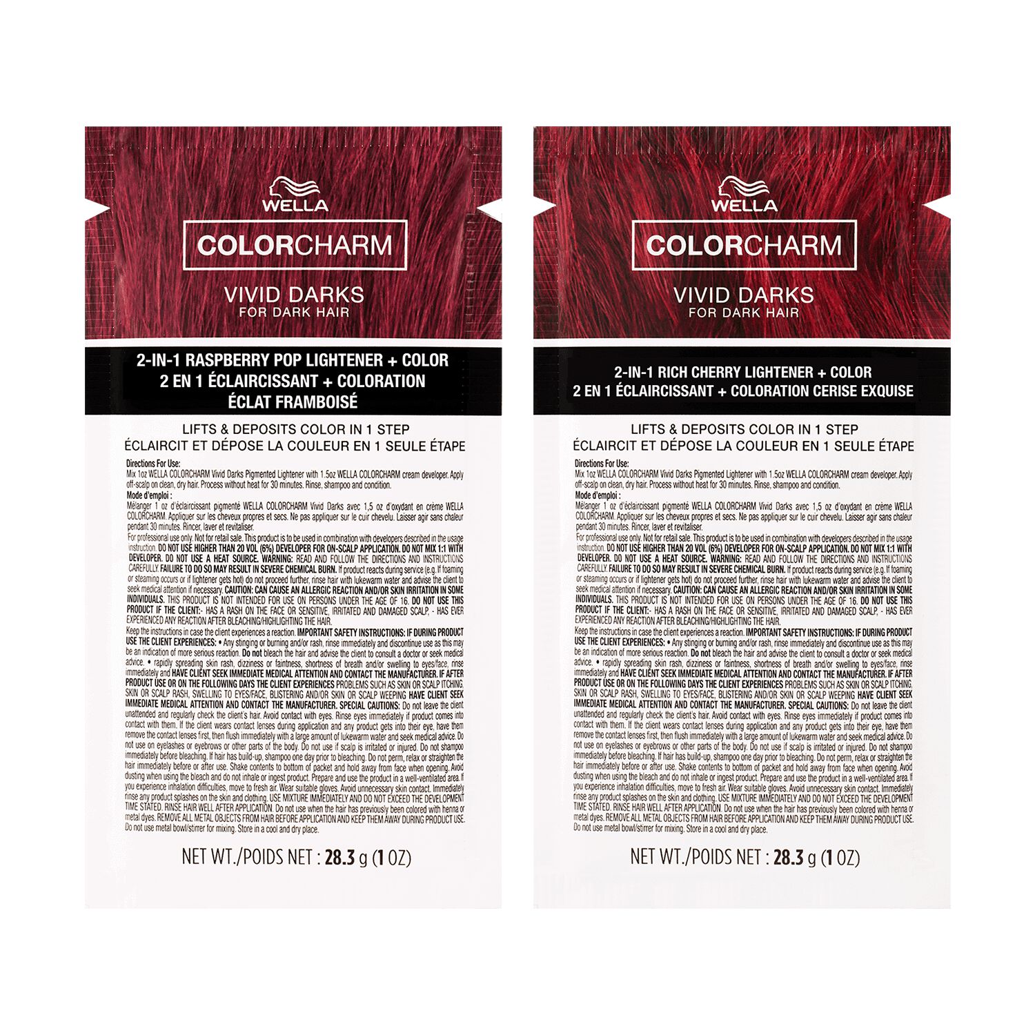 Wella colorcharm Vivid Darks Pigmented 2-in-1 Lightener | Hair Color ...