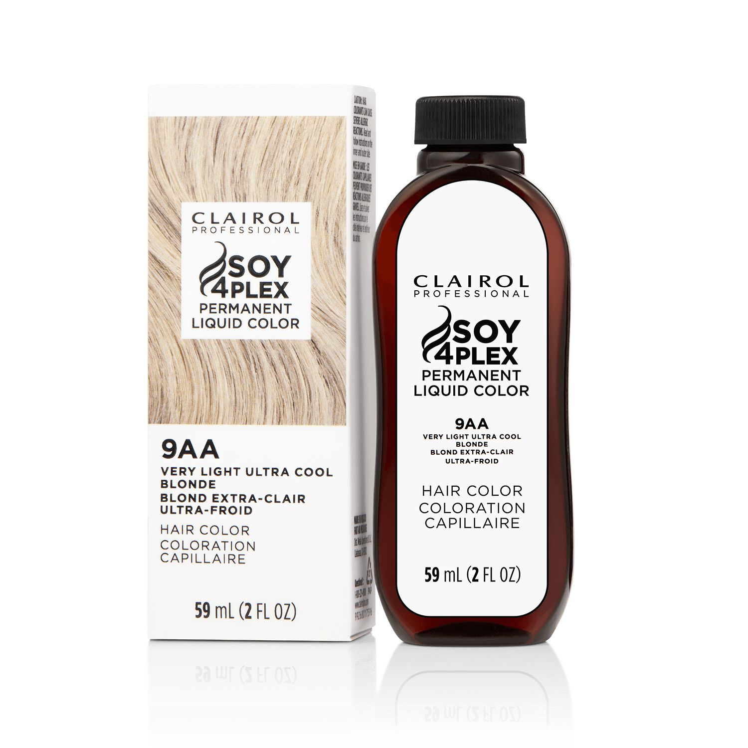 Clairol Professional 9AA/20D Very Light Ultra Cool Blonde LiquiColor ...