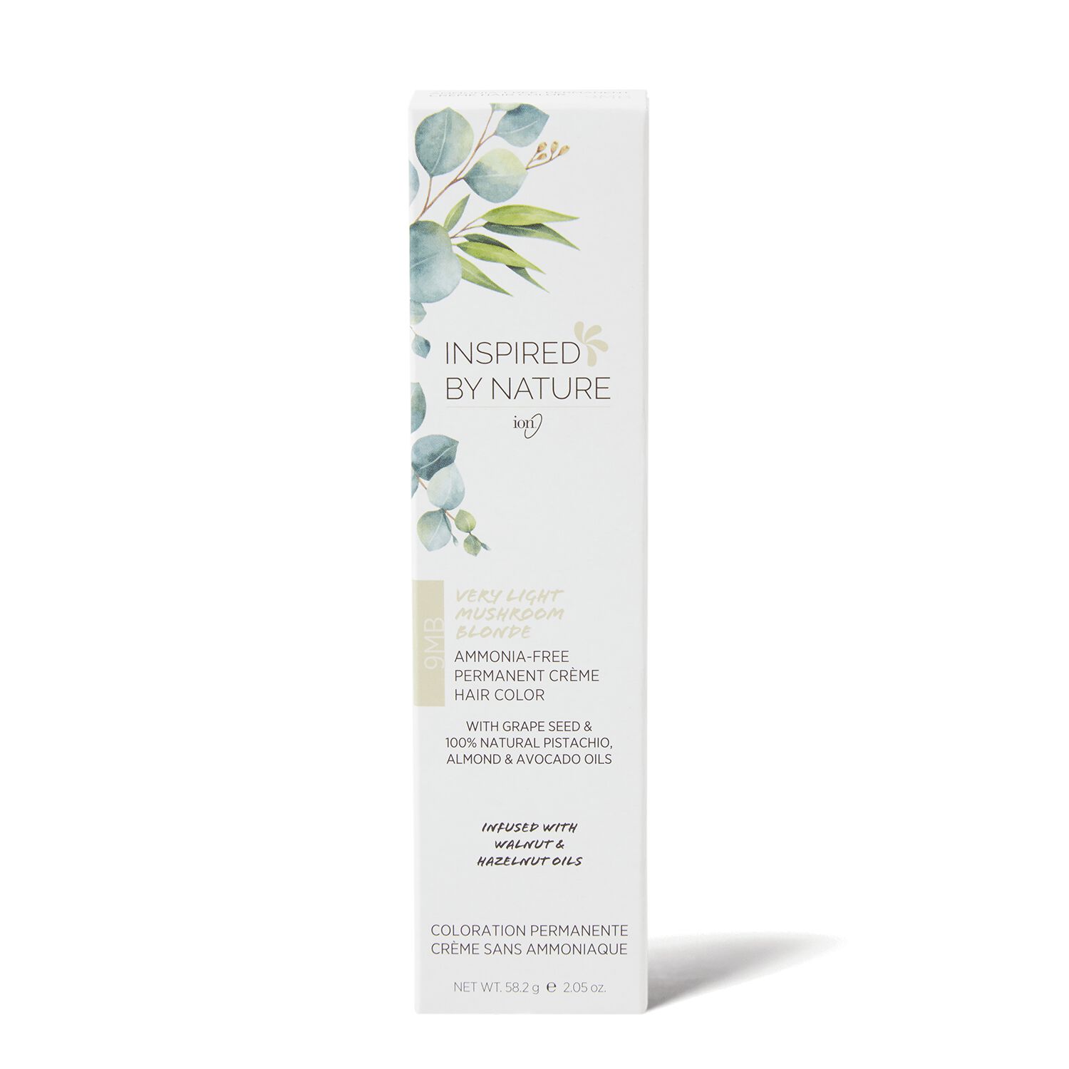 Inspired By Nature Ammonia-Free Permanent Hair Color Very Light ...