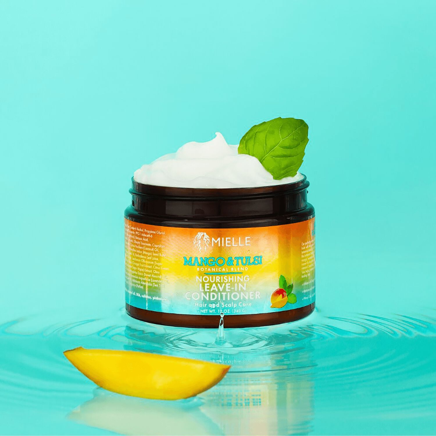 Mielle Mango & Tulsi Nourishing Leave-In Conditioner 12 Oz | Textured ...