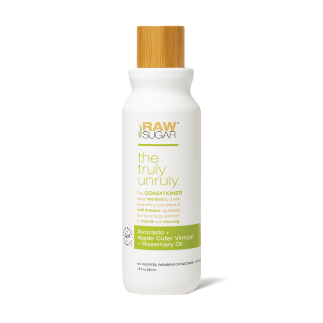 Raw Sugar Living Truly Unruly Conditioner - Avocado + Apple Cider ...