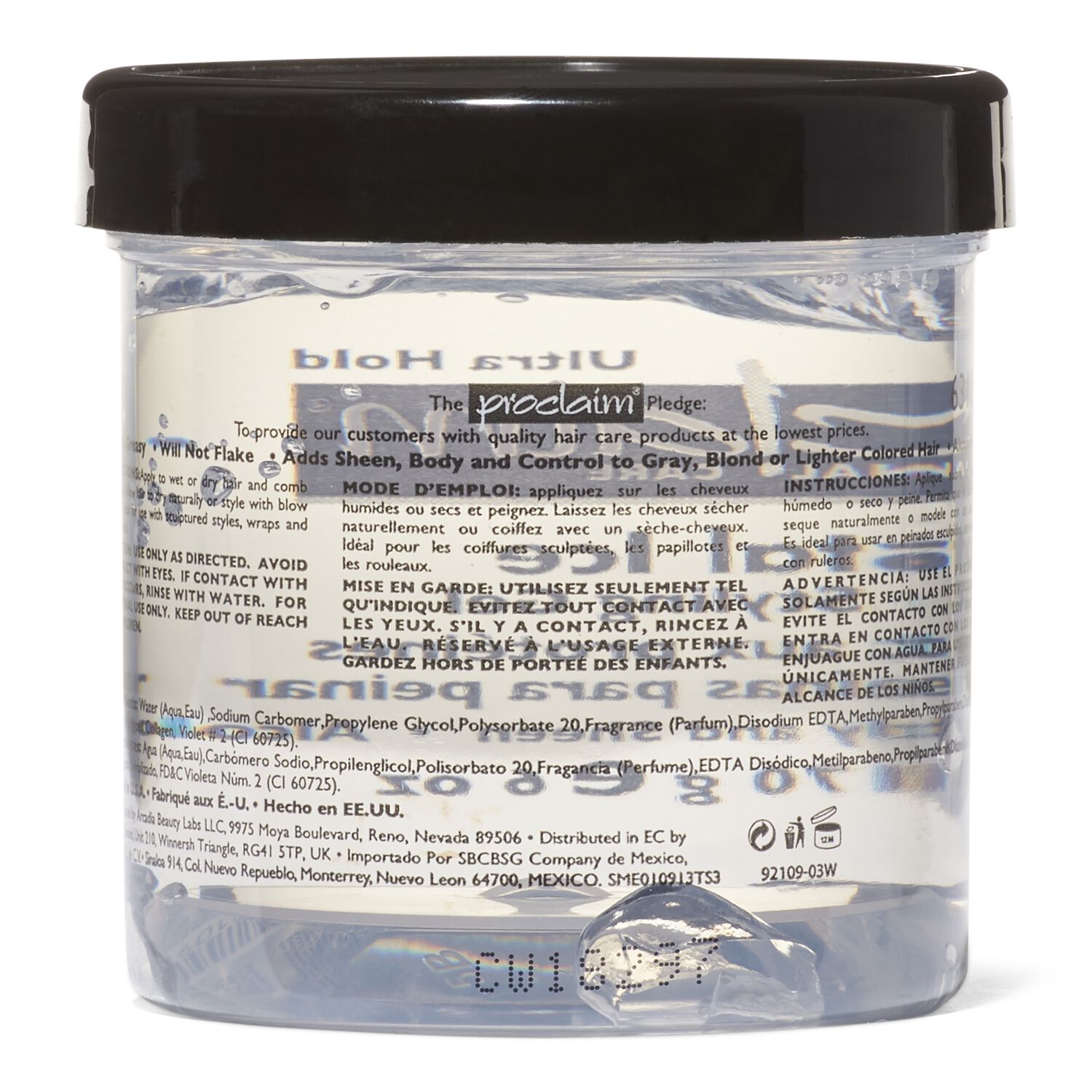 Proclaim Crystal Ice Protein Styling Gel