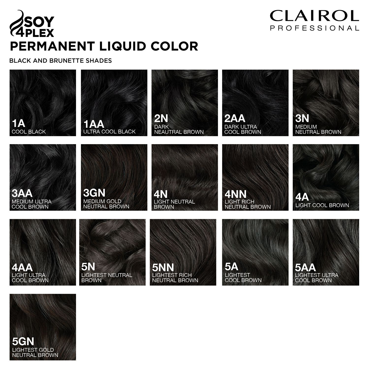 Soy4Plex Permanent Liquid Hair Color by Clairol Professional ...