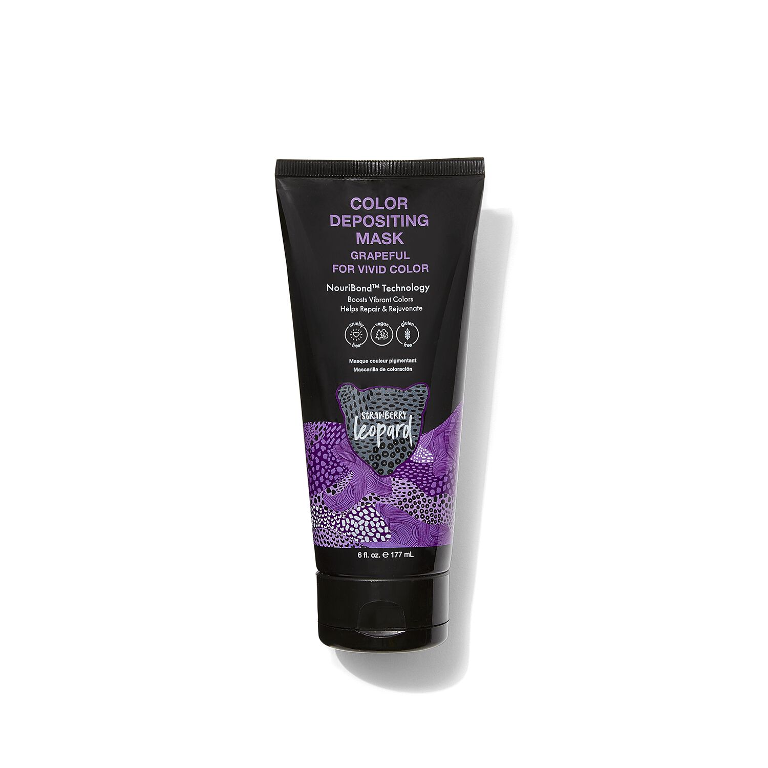 Strawberry Leopard Grapeful Color Depositing Hair Mask | Color ...