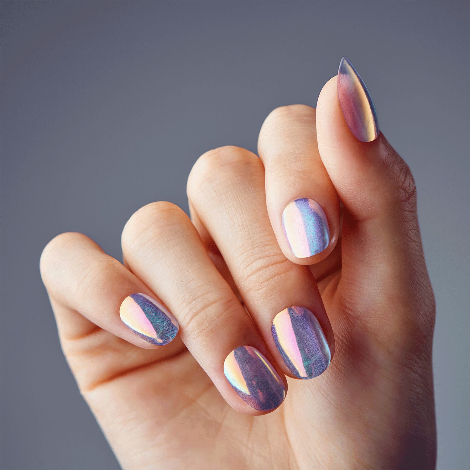 Gel Fantasy Allure Nails Change Chance - Short | Sally Beauty