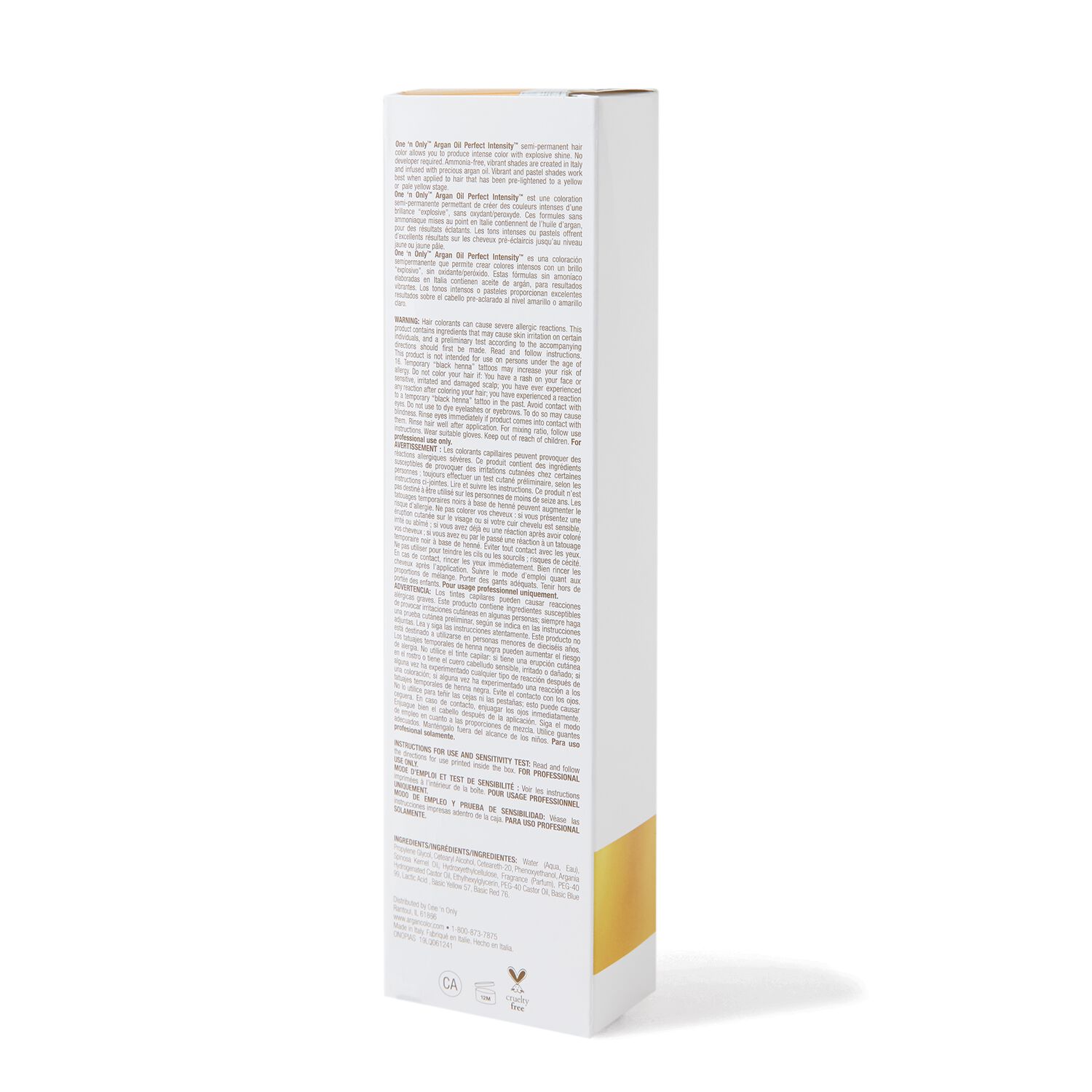 One N' Only Perfect Intensity Semi Permanent Cream Silver | Semi ...