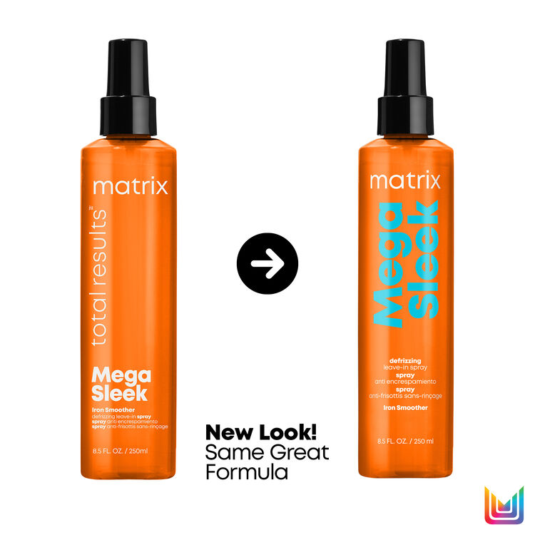Matrix Mega Sleek Iron Smoother Leave In Spray | Sally Beauty