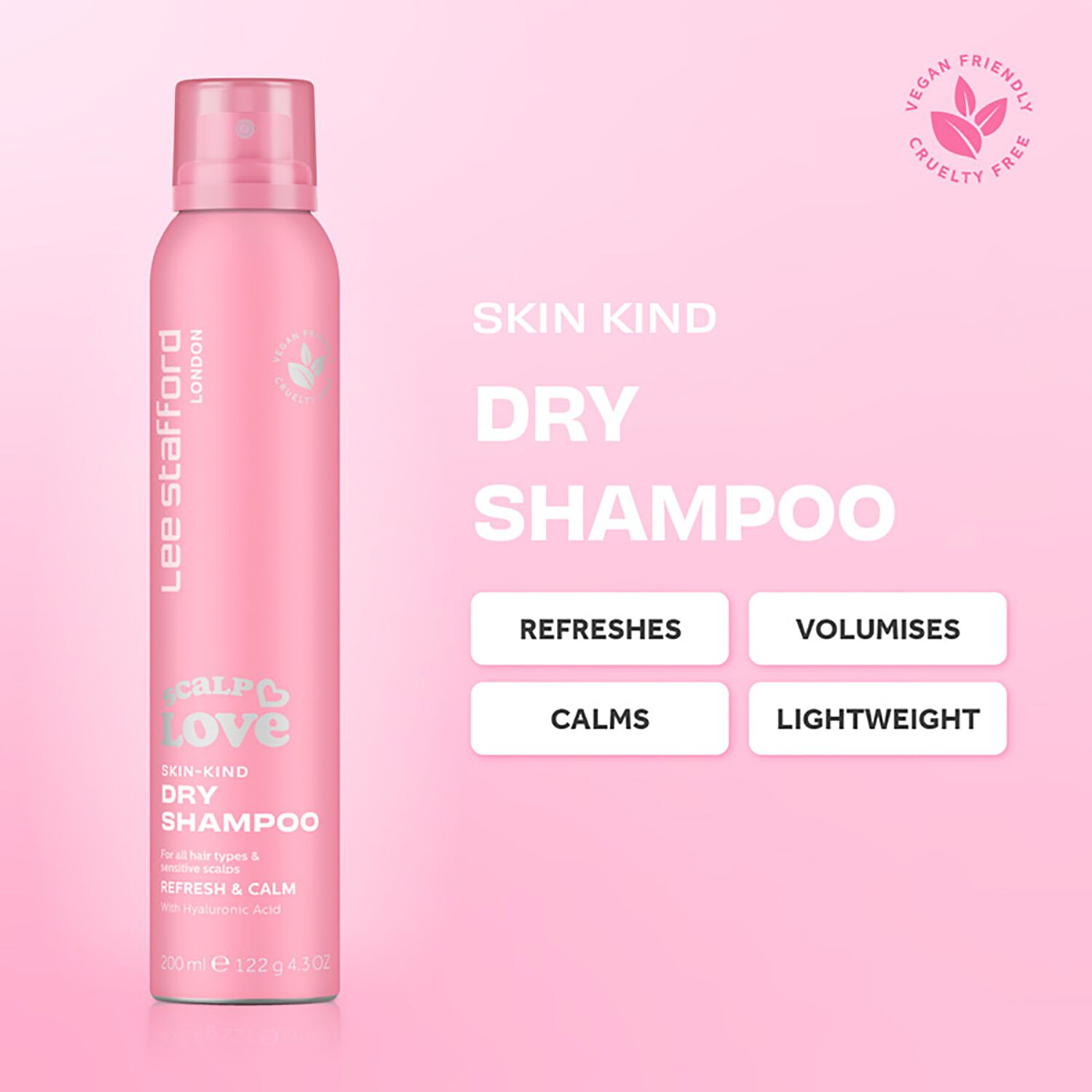 Lee Stafford Skin-Kind Dry Shampoo | Scalp Love | Sally Beauty