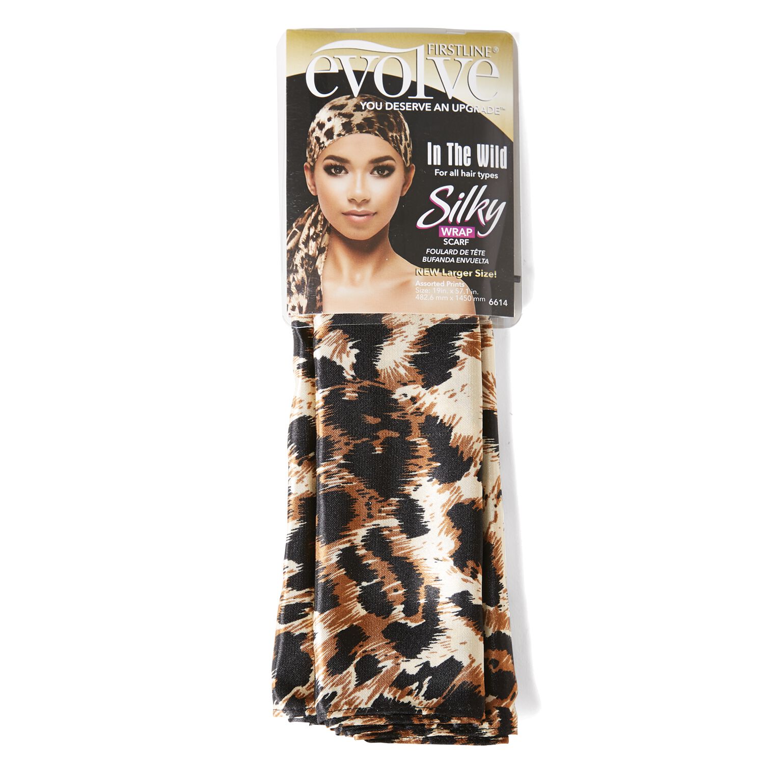 Evolve Silky Wrap Scarf In The Wild