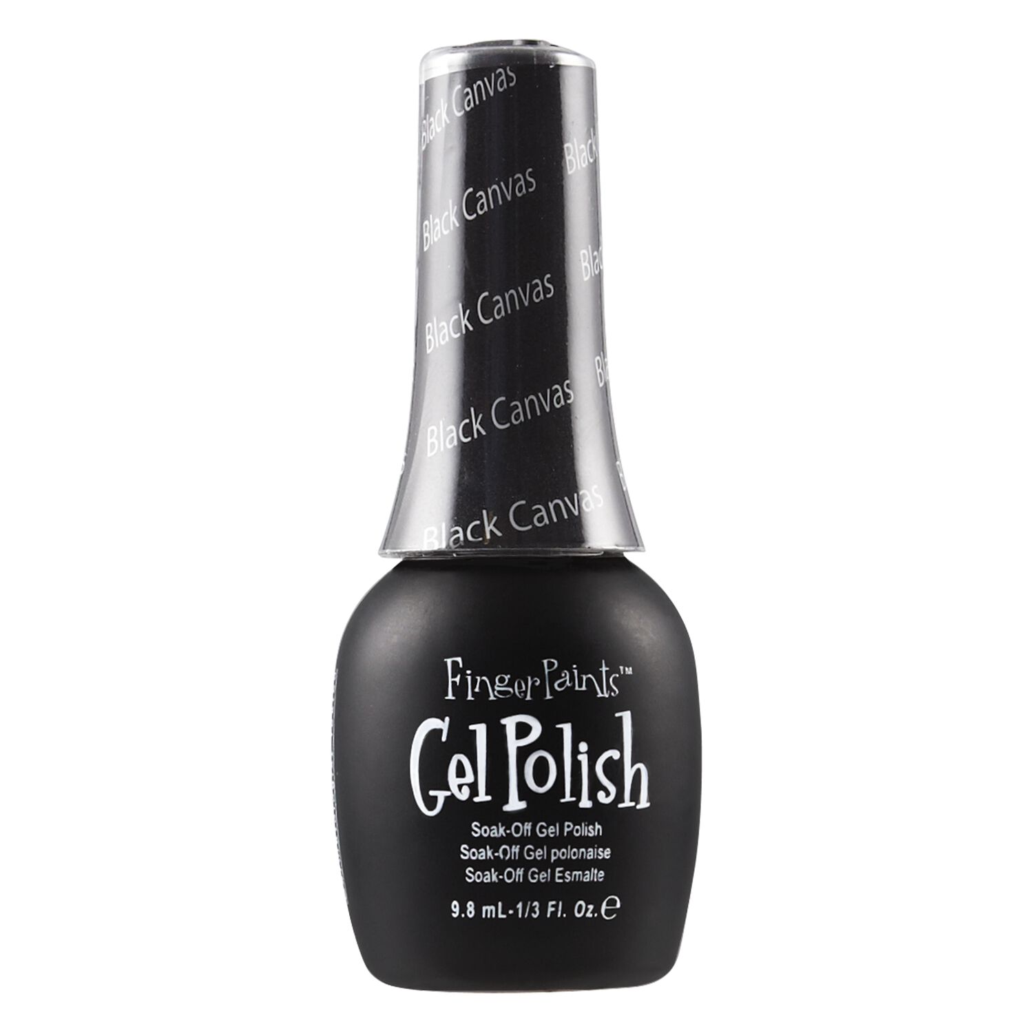 FingerPaints Black Canvas Gel Polish | Gel Polishes