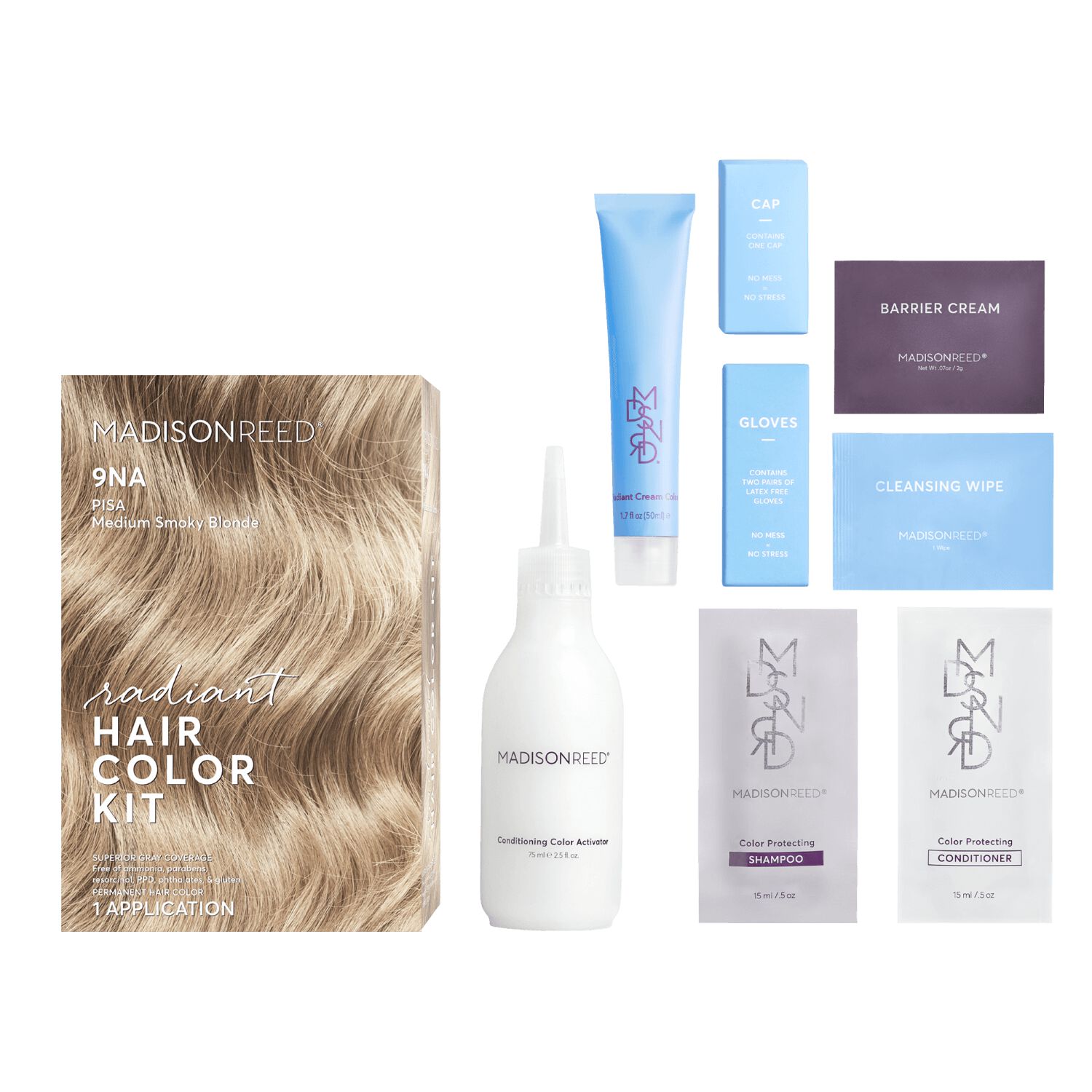 Radiant Cream Color Permanent Hair Color Kit 9NA Pisa Blonde | Sally Beauty