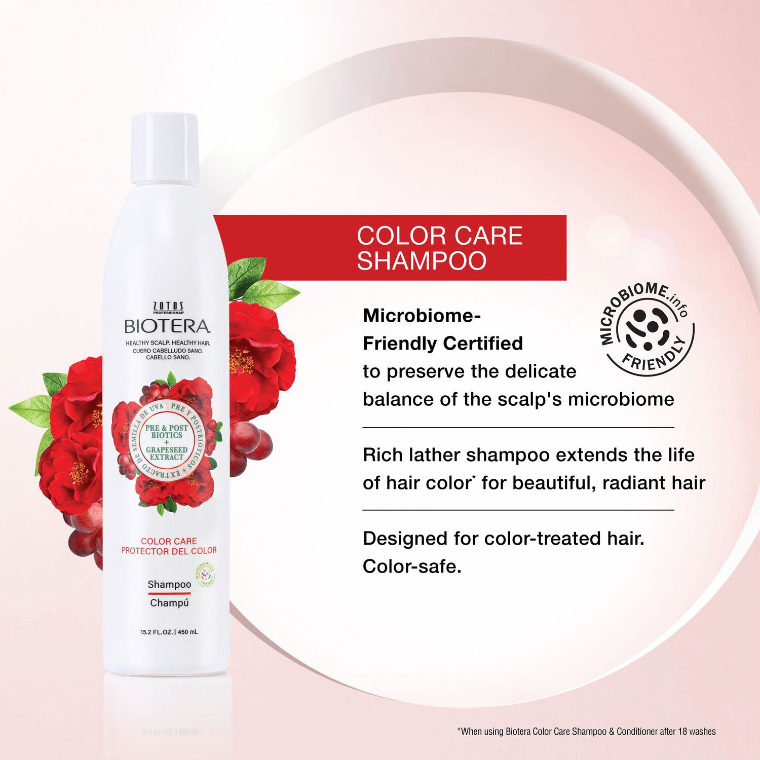 Biotera Color Care Shampoo With Grapeseed Extract 15.2 oz | Sally Beauty
