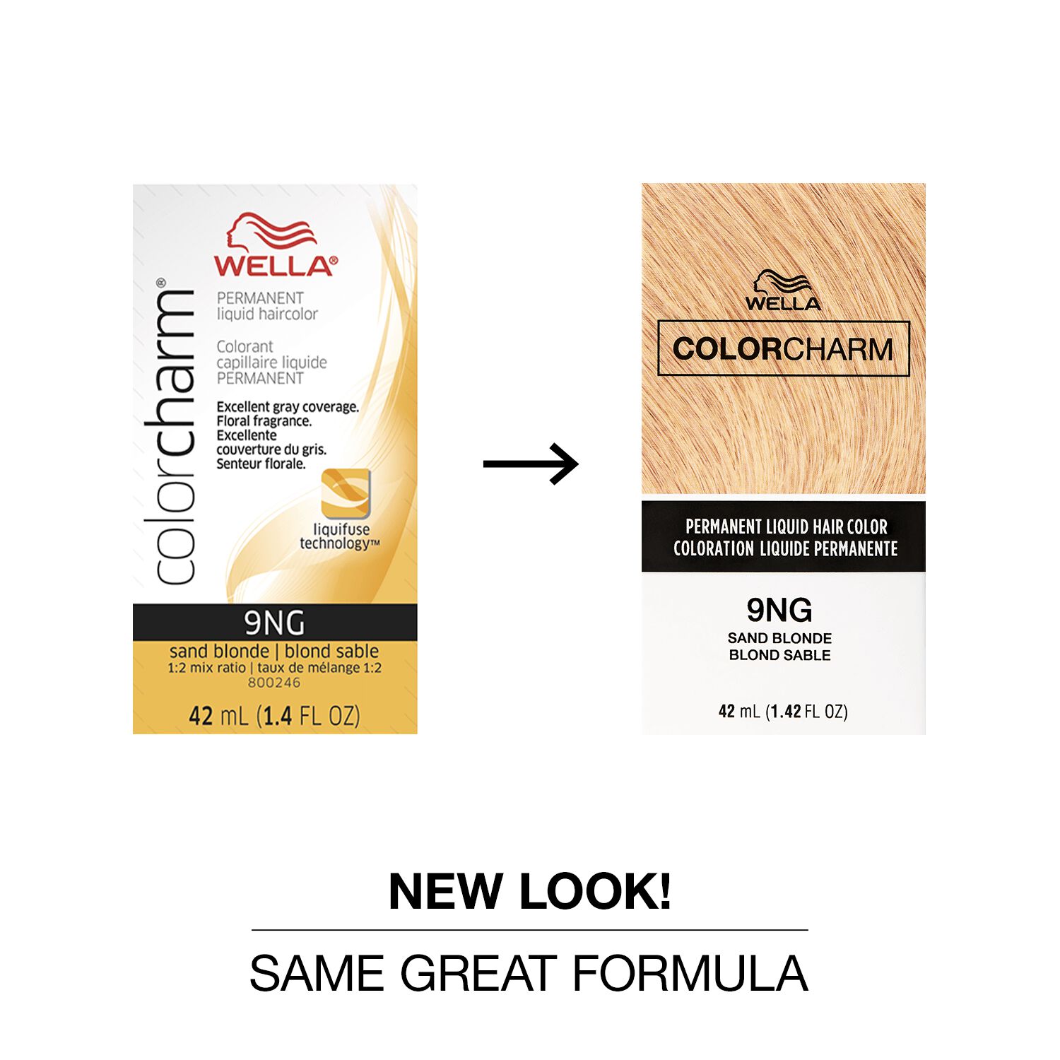 9NG Sand Blonde colorcharm Permanent Liquid Hair Color by Wella | Hair ...