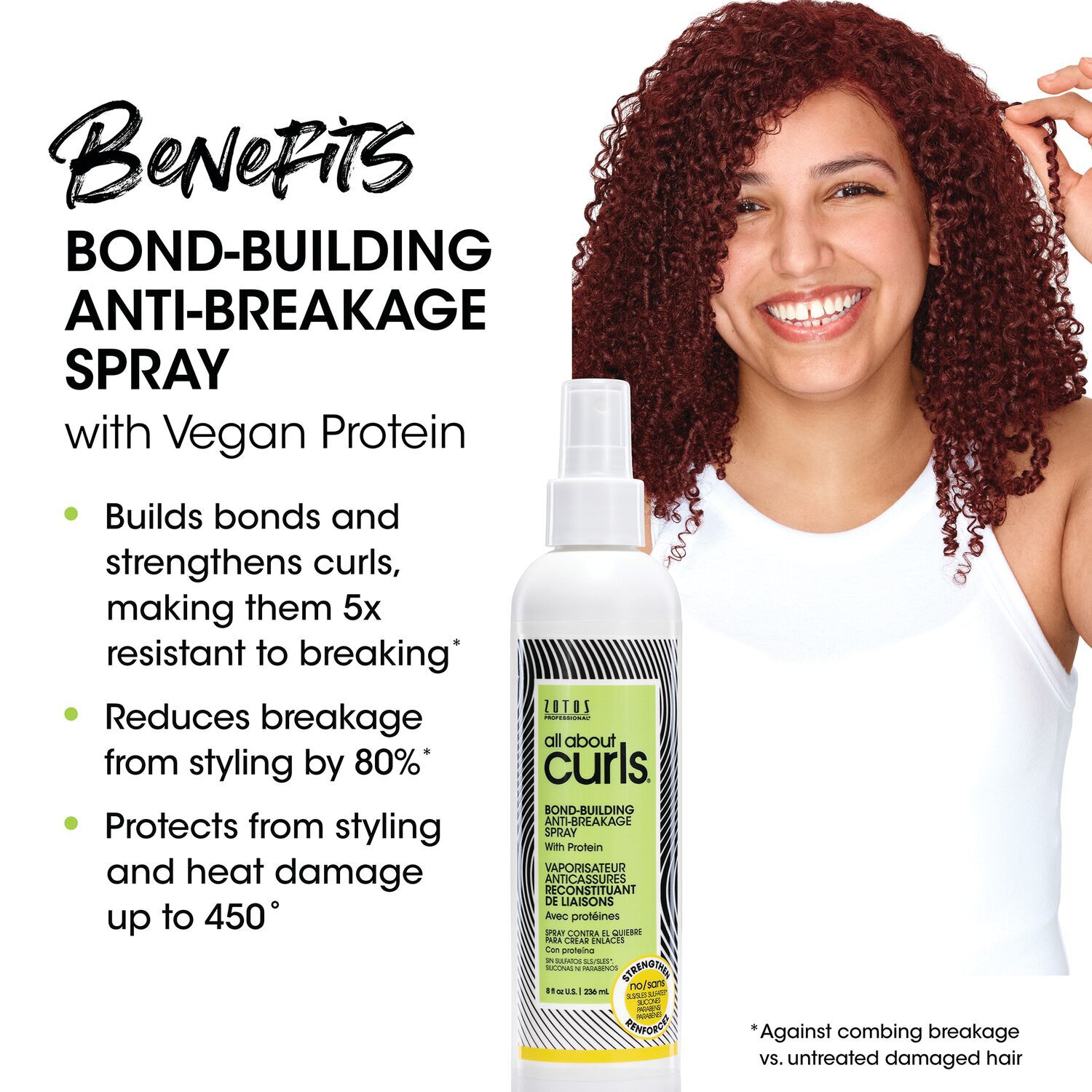 All About Curls Anti-Breakage Spray | Sally Beauty