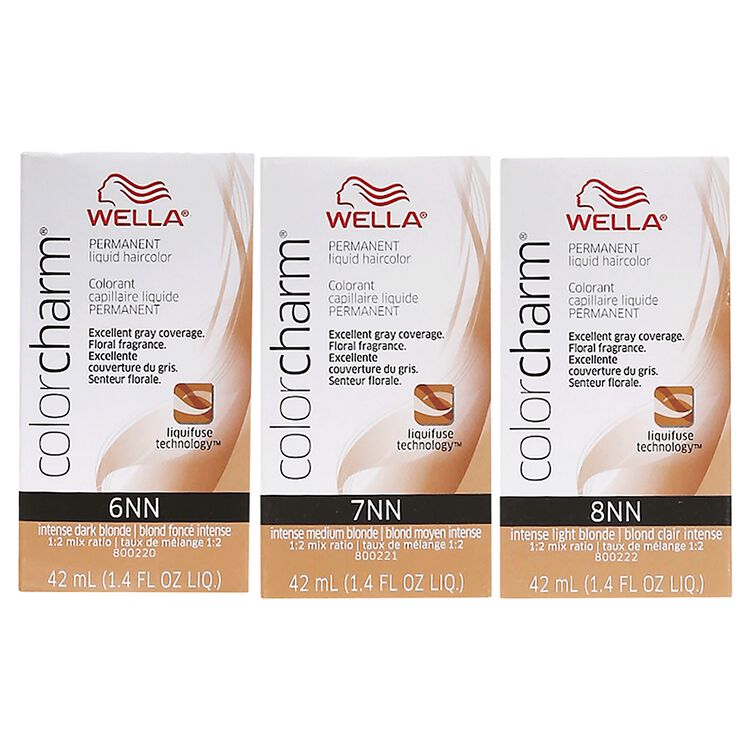 Wella Color Charm Suede Shade Liquid Permanent Hair Colors | Permanent ...