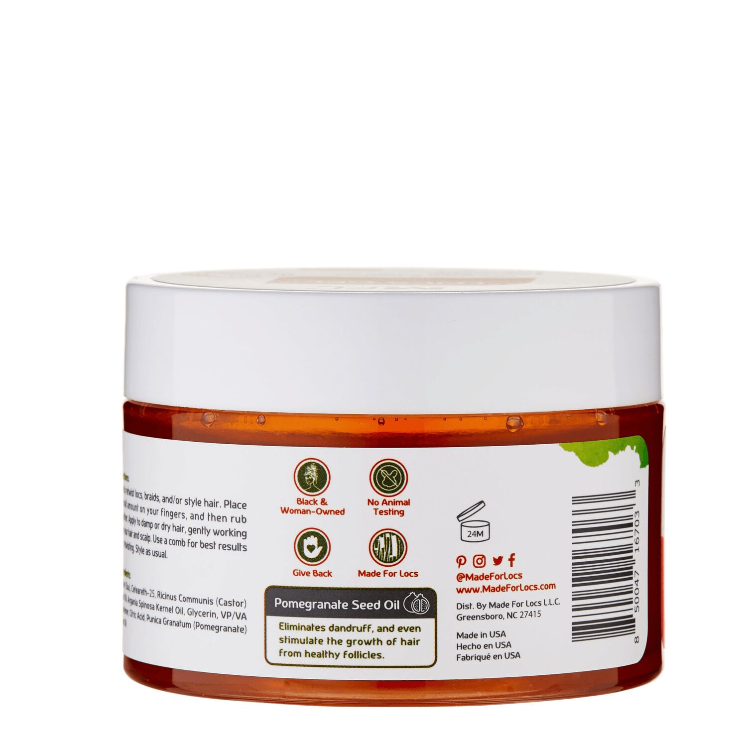 Made For Locs Retwist Styling Pomade (Build-Up Free) | Curly Hair Care ...