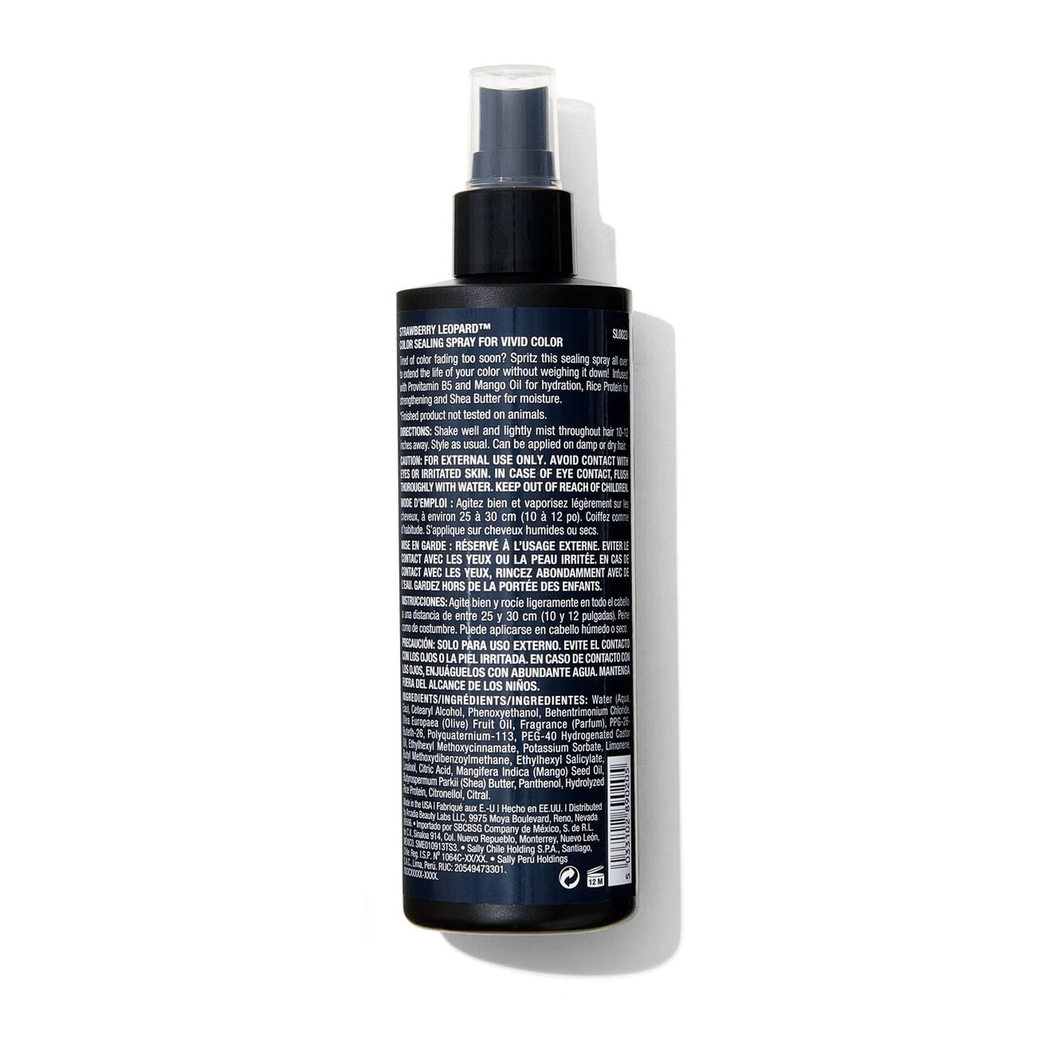 Strawberry Leopard Color Sealing Spray For Vivid Color | Leave In ...