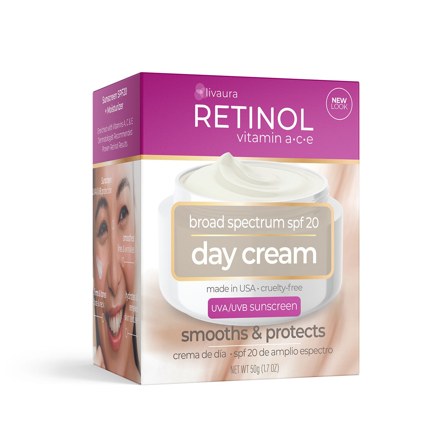 Retinol Broad Spectrum SPF 20 Day Cream | Sally Beauty