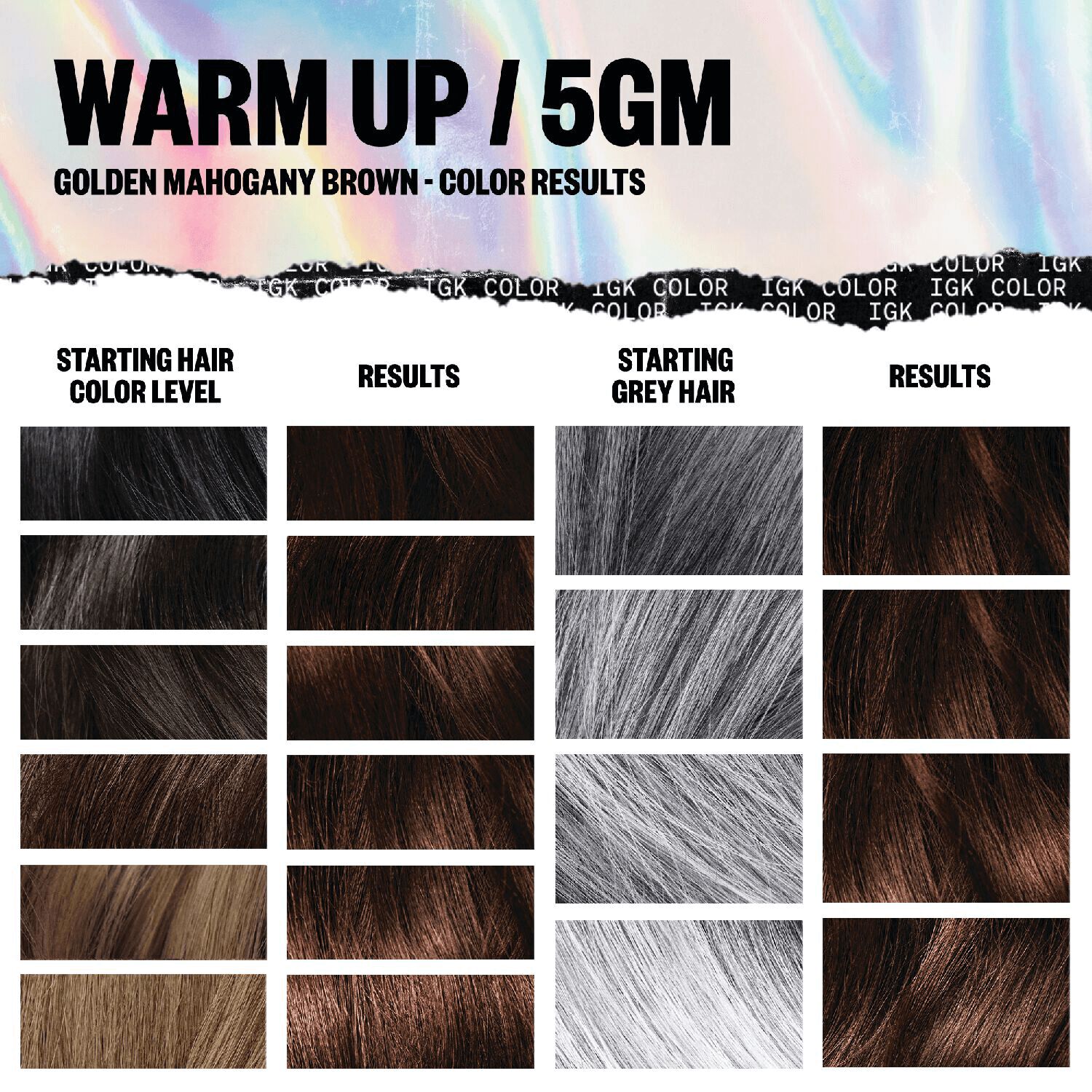 IGK Warm Up Permanent Color Kit | Sally Beauty
