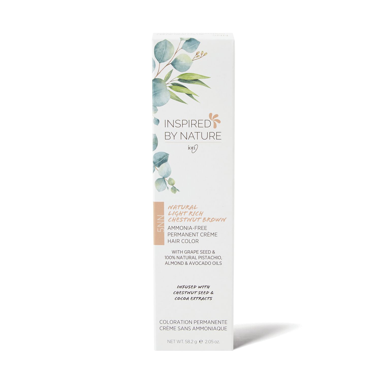 Inspired By Nature Ammonia-Free Permanent Hair Color Natural Light Rich ...