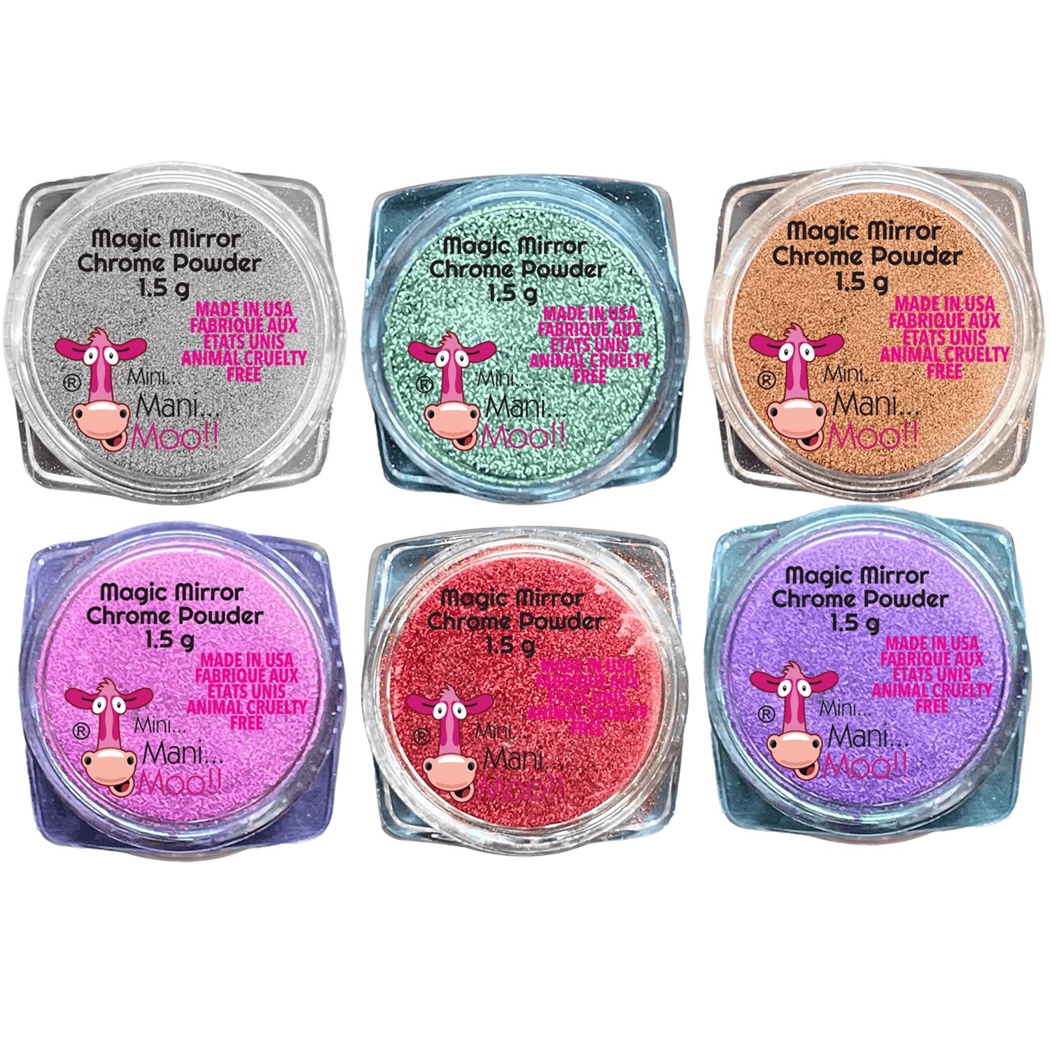 Mini Mani Moo Magic Mirror Chrome Powder | Sally Beauty