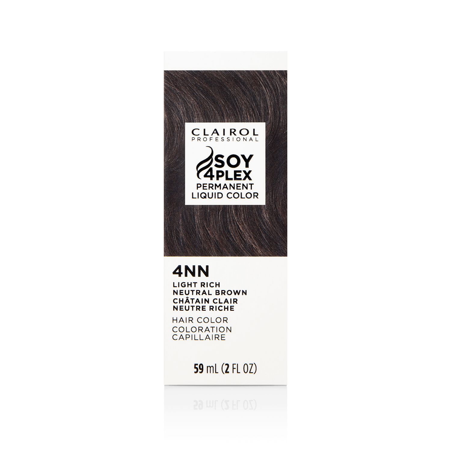 Clairol Professional 4NN Light Rich Neutral Brown LiquiColor Permanent ...