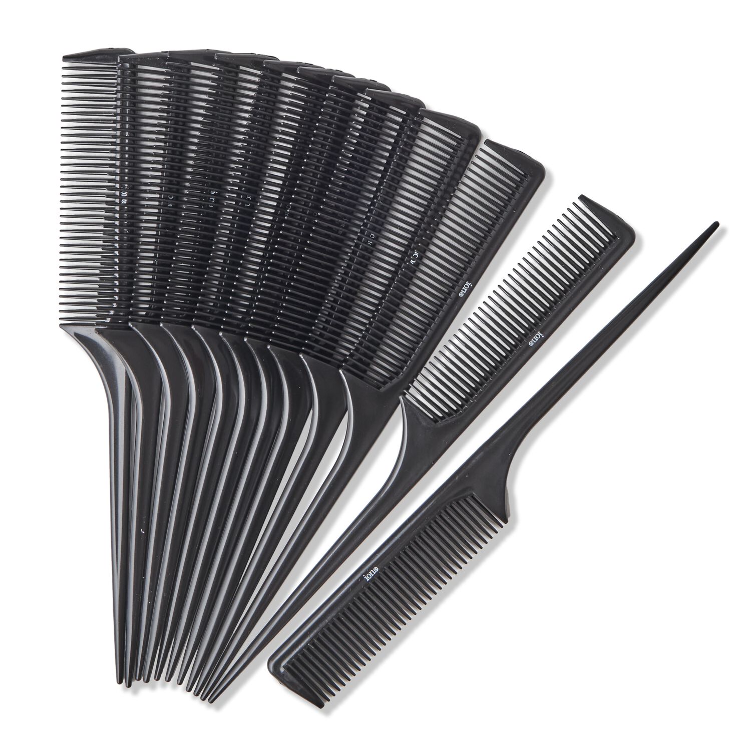 Ion Professional Rattail Comb 12 Pack | Tools & Brushes | Sally Beauty
