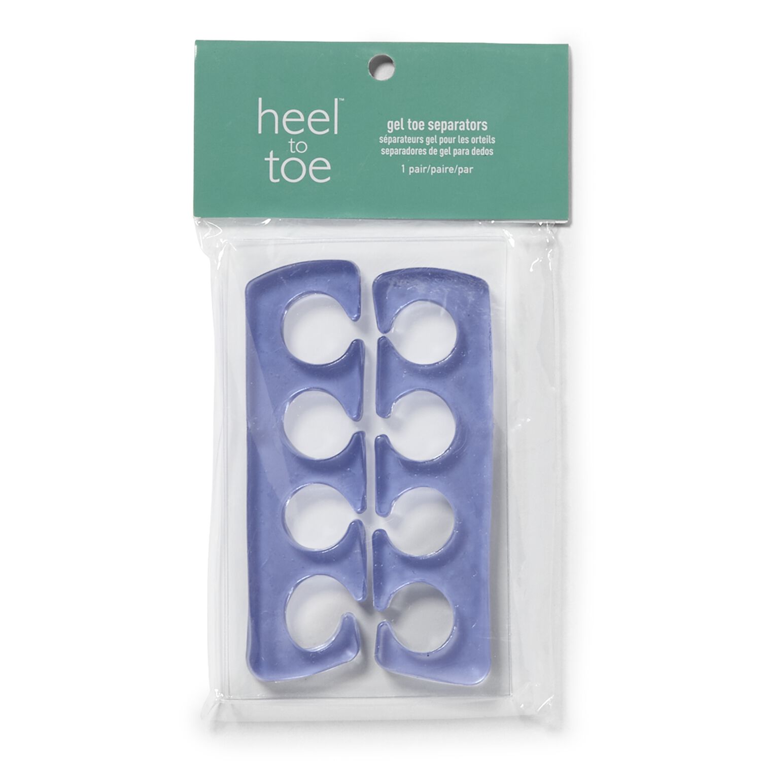 Heel To Toe Gel Toe Separators