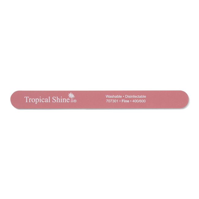 Tropical Shine Pink Cushion Nail File Fine 400/600 grit - Nail Files ...