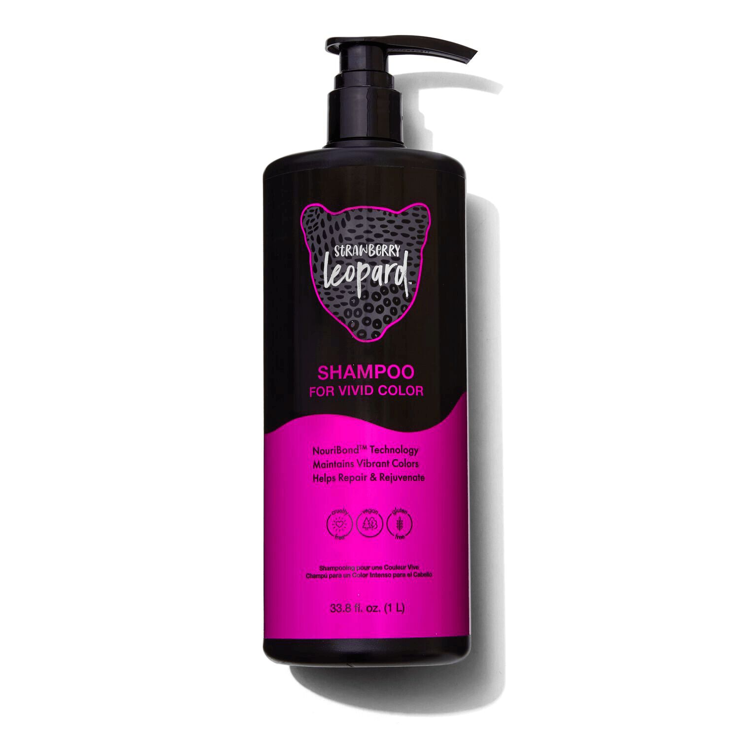 Strawberry Leopard Shampoo For Vivid Color 33.8 oz | Color Protection | Sally Beauty