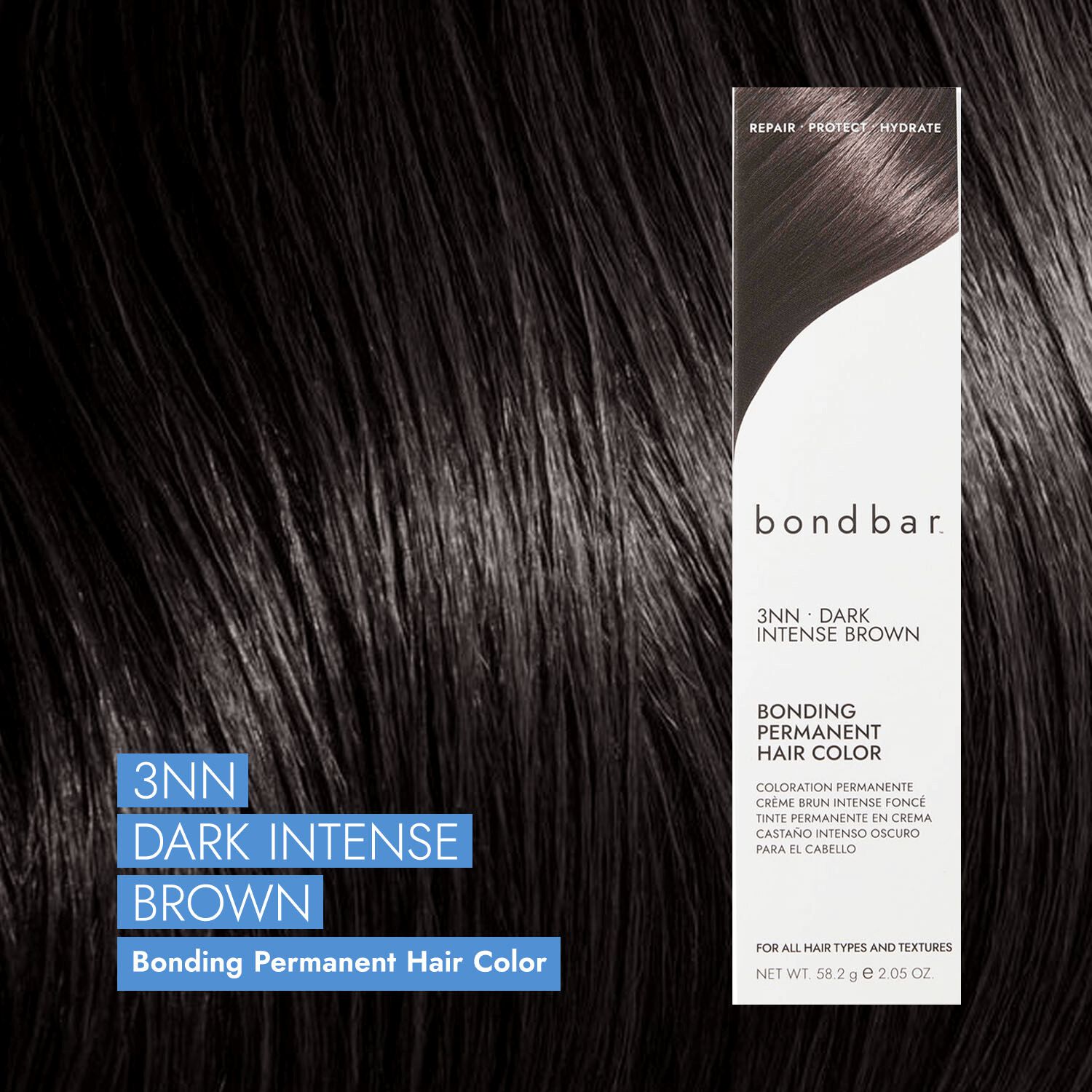 bondbar 3NN Dark Intense Brown Bonding Permanent Crème Hair Color ...