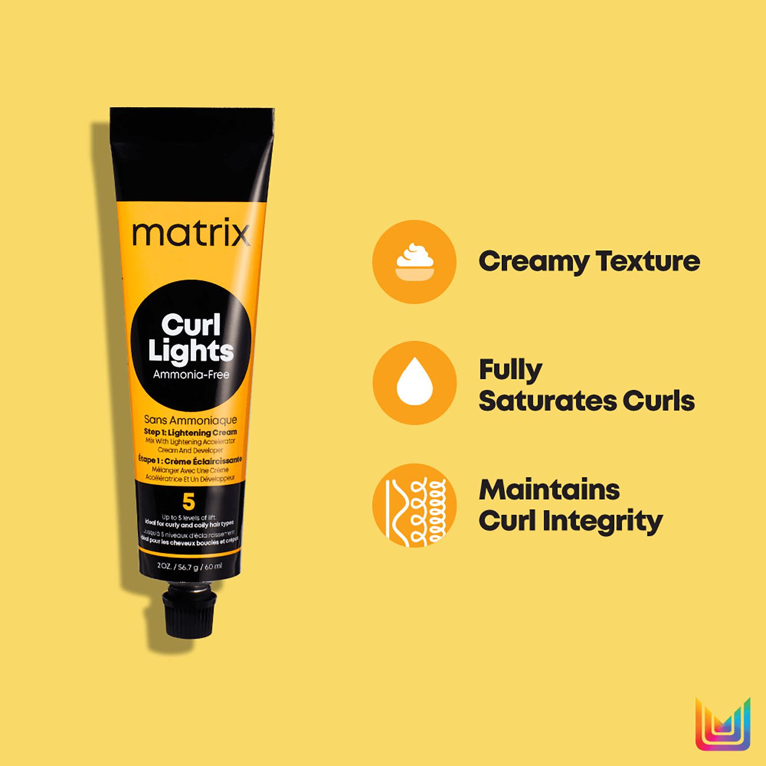 Matrix Curl Lights Step 1: Lightening Cream | Sally Beauty