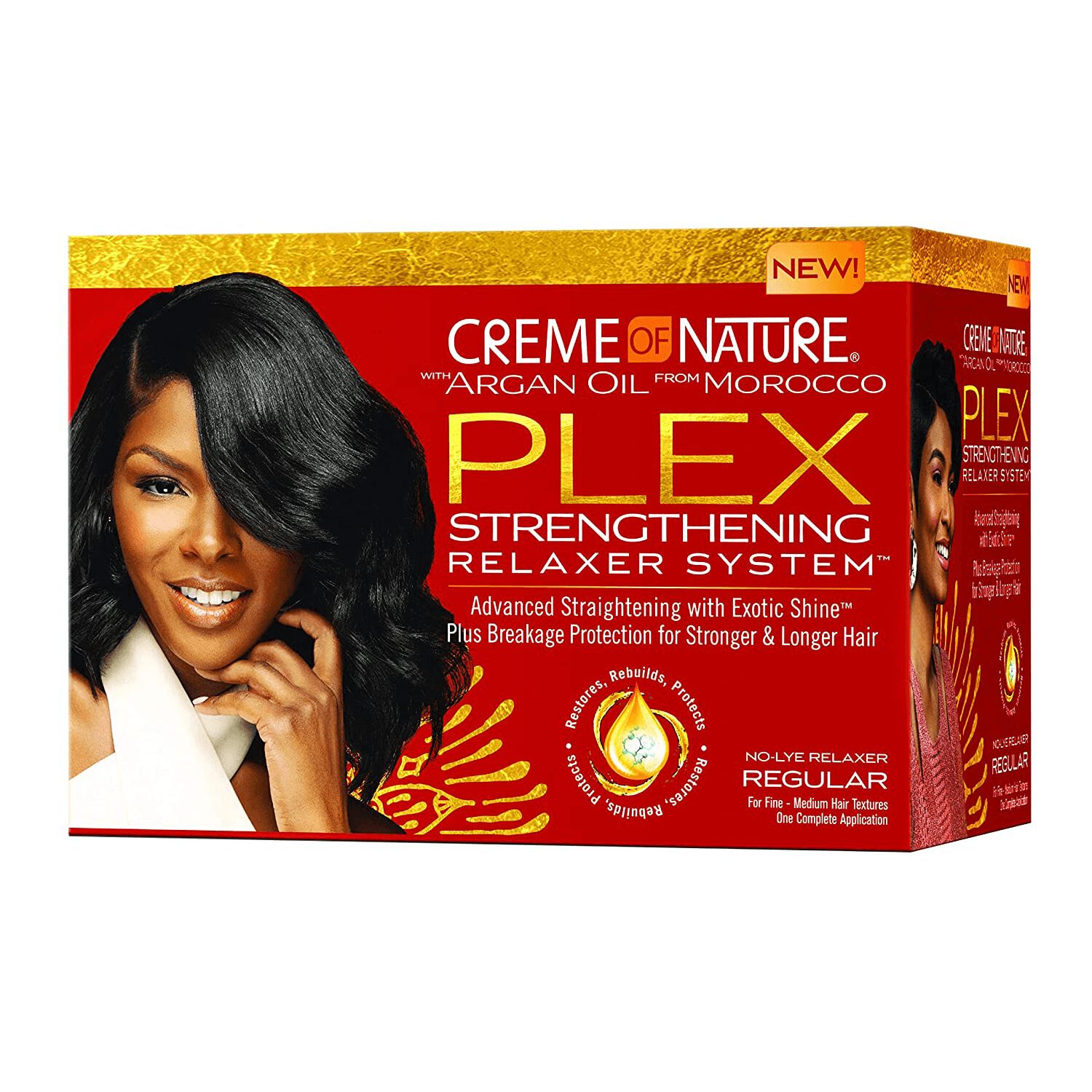 Creme of Nature Argan Plex Strengthening Relaxer System | Sally Beauty