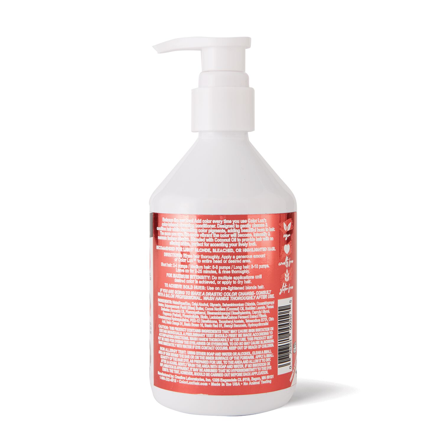 Color Lux Color Cleansing Conditioner Red | Color Protection ...