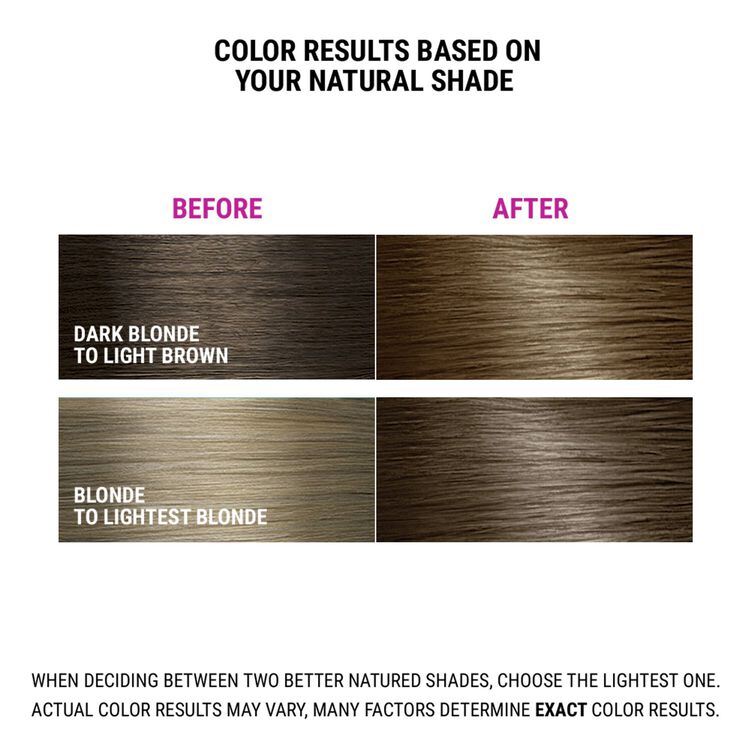 Better Natured 7A Medium Ash Blonde Permanent Liqui-Crème Hair Color ...
