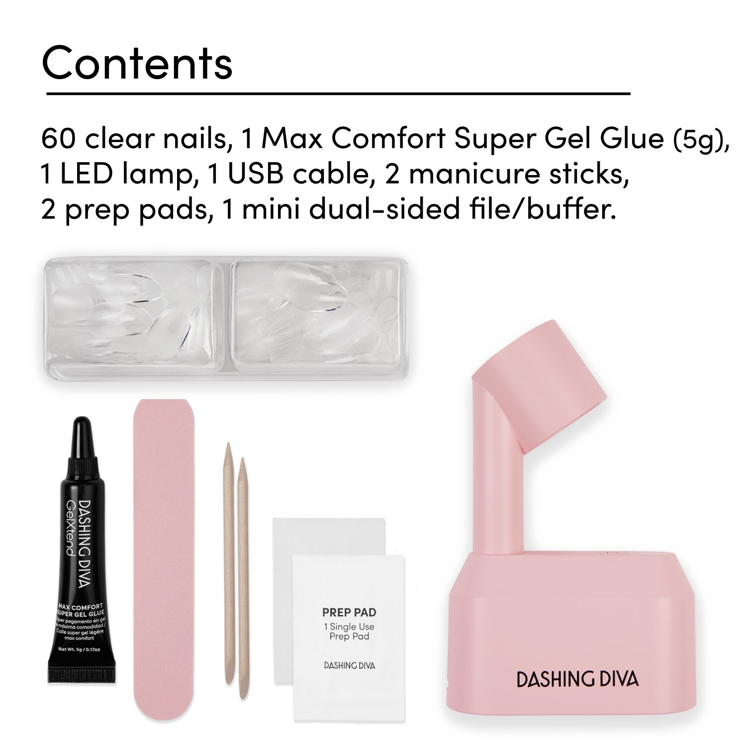 Dashing Diva GelXtend Starter Kit - Long Coffin | Sally Beauty