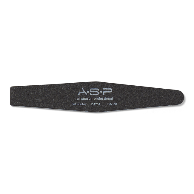 ASP Extra Heavy Black Angle Board Nail File 100/180