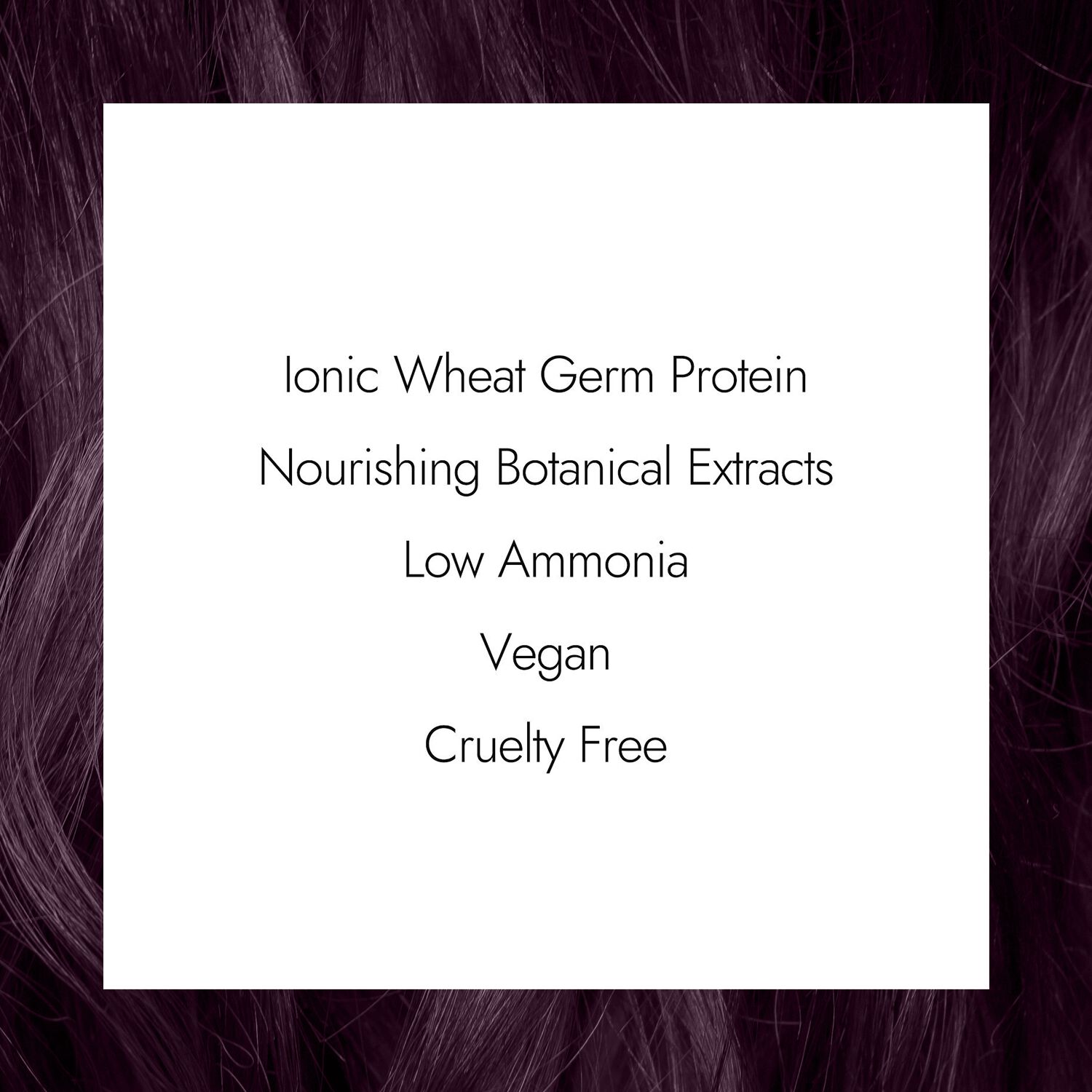 Ion 2VV Midnight Violet Black Permanent Creme Hair Color by Color ...
