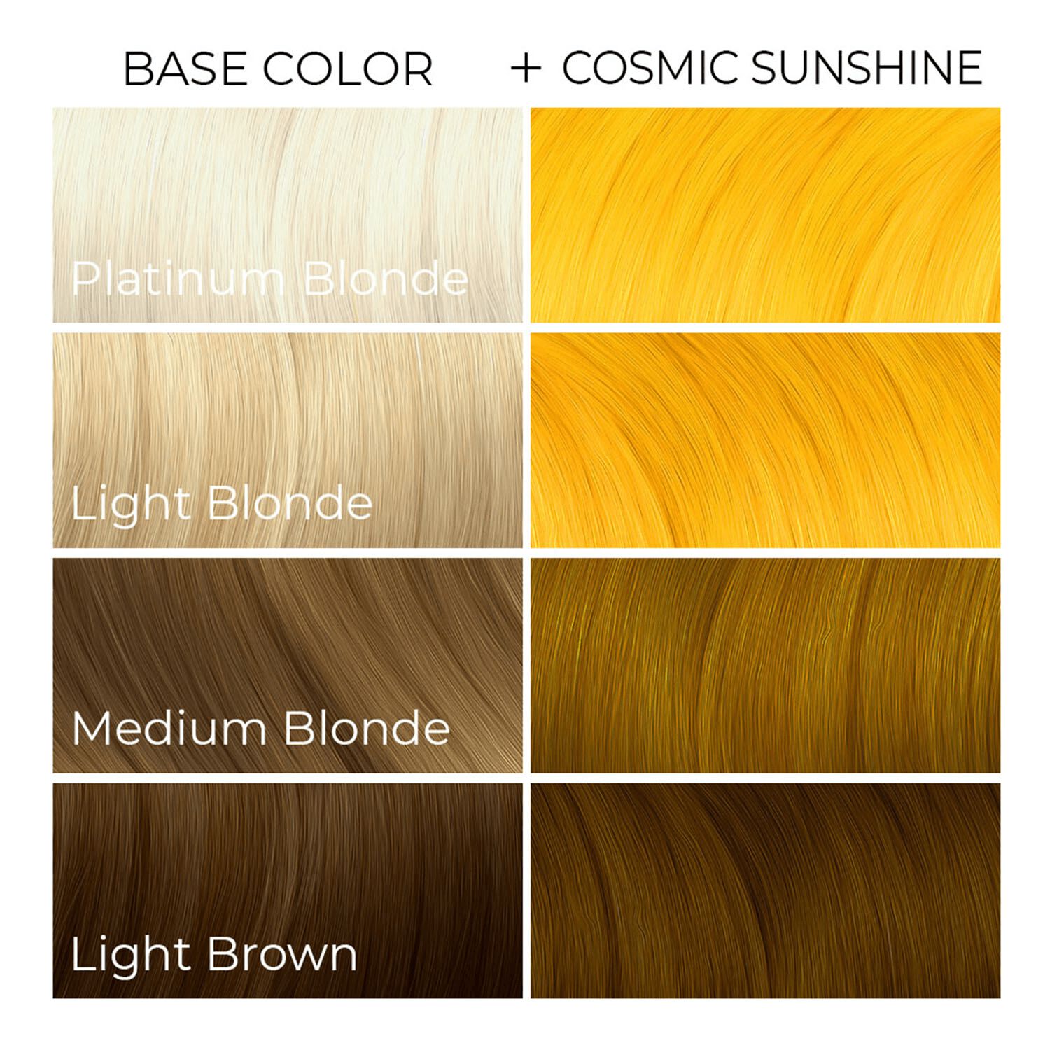 Cosmic Sunshine - Arctic Fox Semi-Permanent Hair Color 8 oz. | Sally Beauty