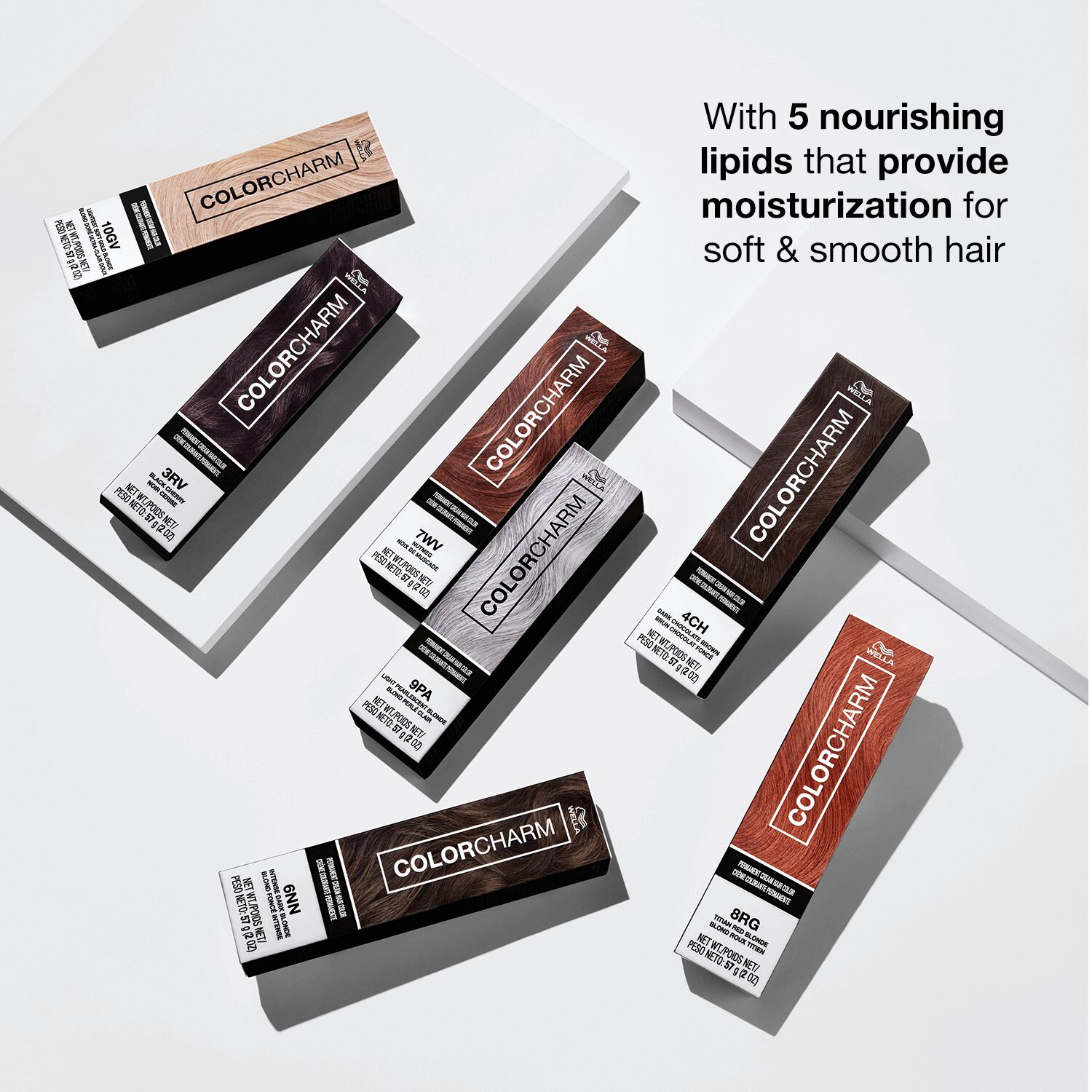 Wella colorcharm 7BC Coffee Ice Cream Permanent Cream Hair Color | Hair ...