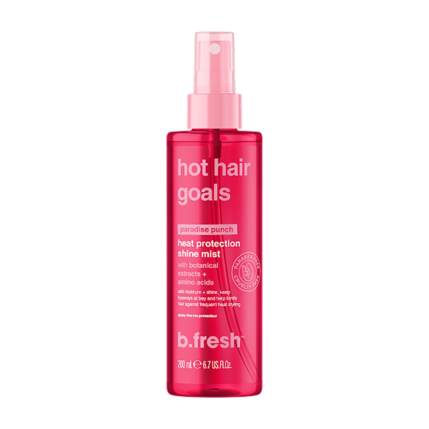 b.fresh Hot Hair Goals Heat Protection Shine Mist | Sally Beauty