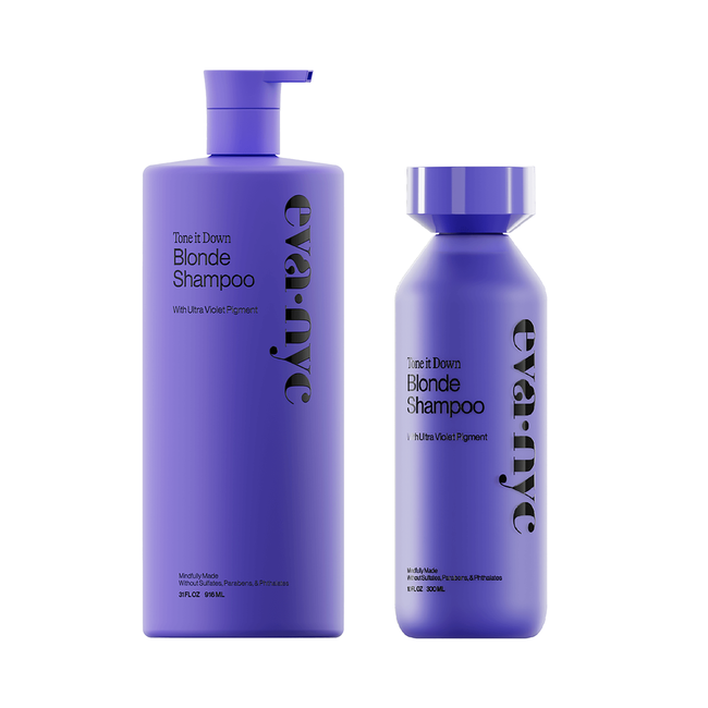 EvaNYC Tone It Down Blonde Purple Shampoo by Tone It Down | Purple ...
